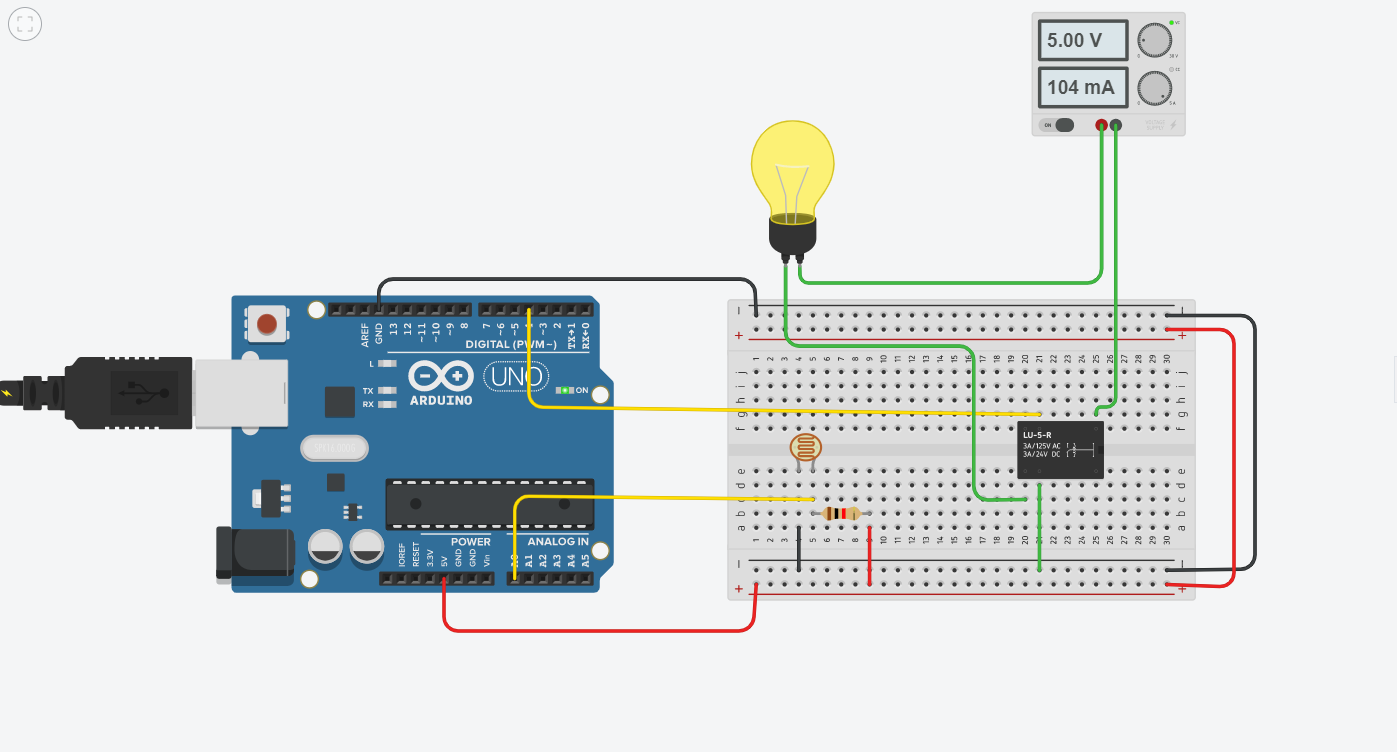 Arduino Light Intensity Lamp : 5 Steps - Instructables