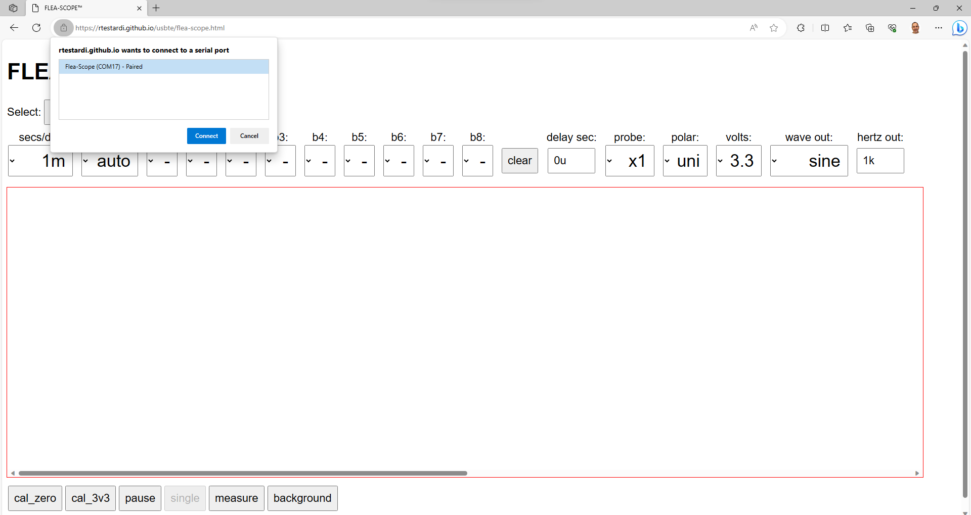 Flea-Scope™ USB Oscilloscope ($18, 18 Msps, WebUSB) : 7 Steps (with ...