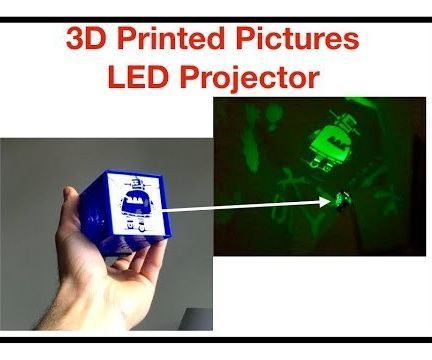 3D Printed Pictures LED Projector : 11 Steps (with Pictures ...