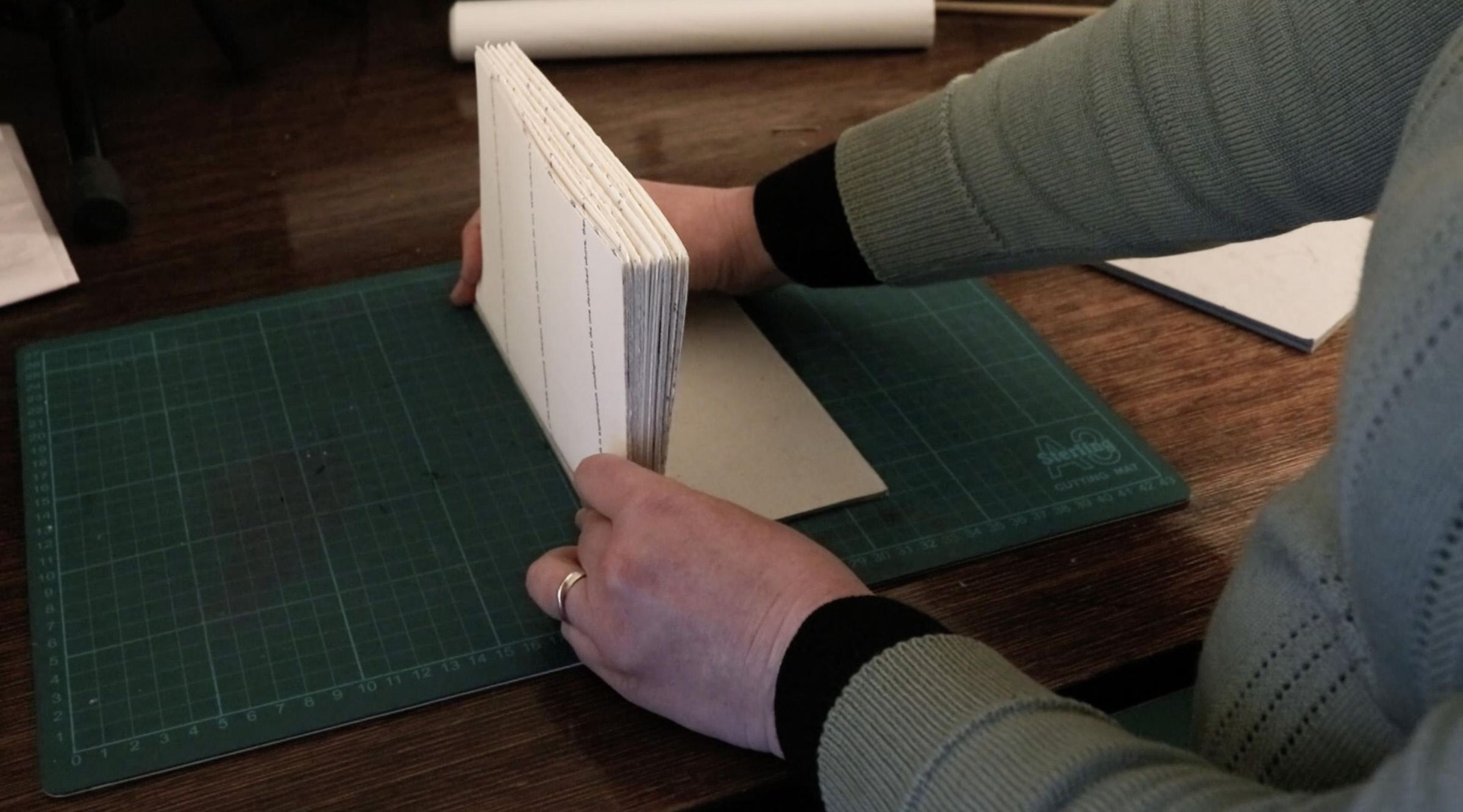 Make a Hard Cover for Your Handmade Book : 8 Steps (with Pictures ...