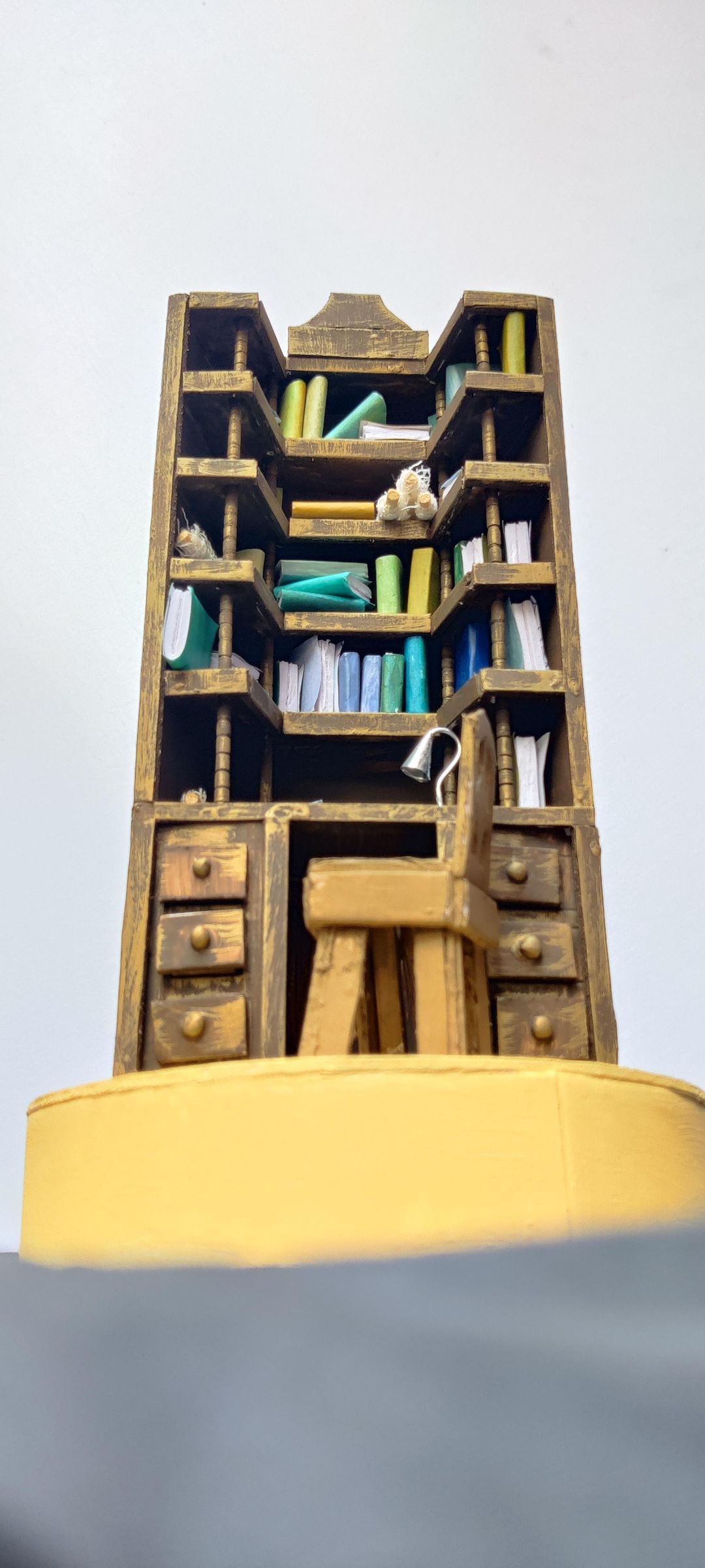 DIY Miniature Bookshelf in a Bell Jar: a Tiny World of Imagination! : 9 ...