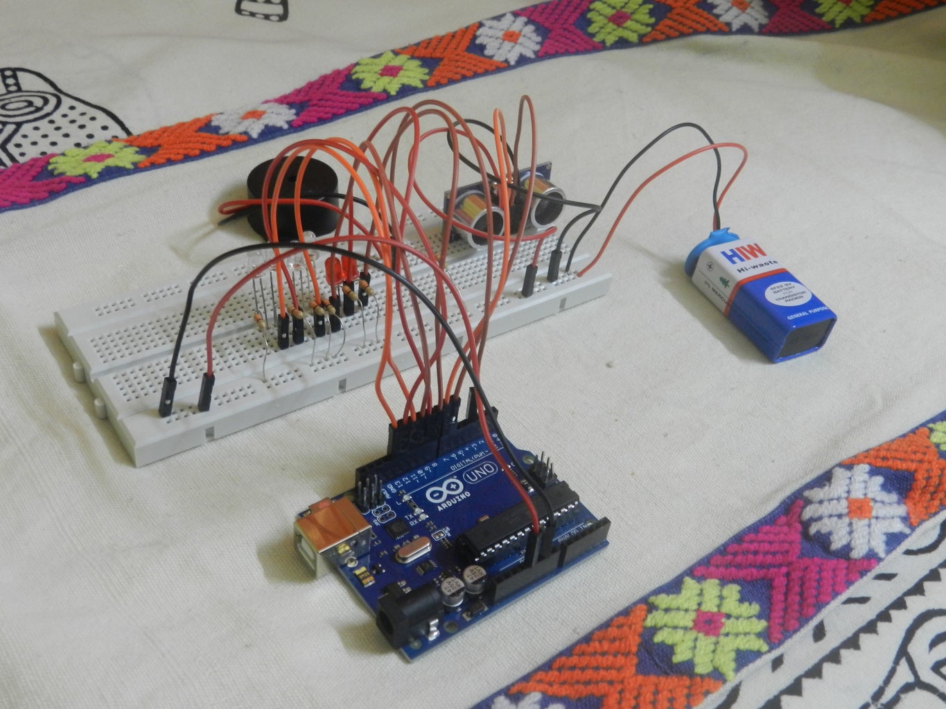 Distance Detector 8 Steps With Pictures Instructables