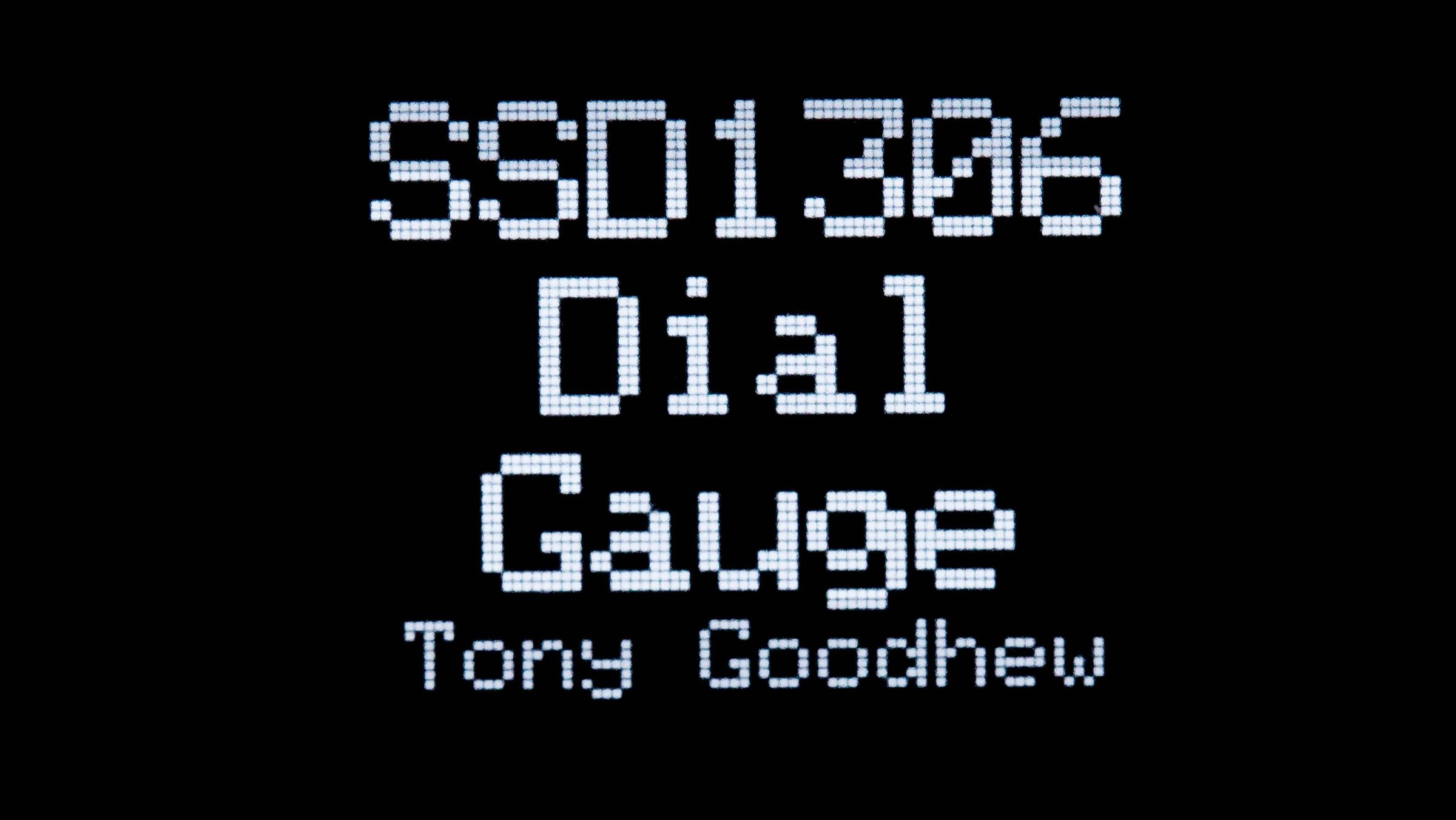 Dial Gauge With Pi Pico, SSD1306 and MicroPython - Advanced Graphics ...