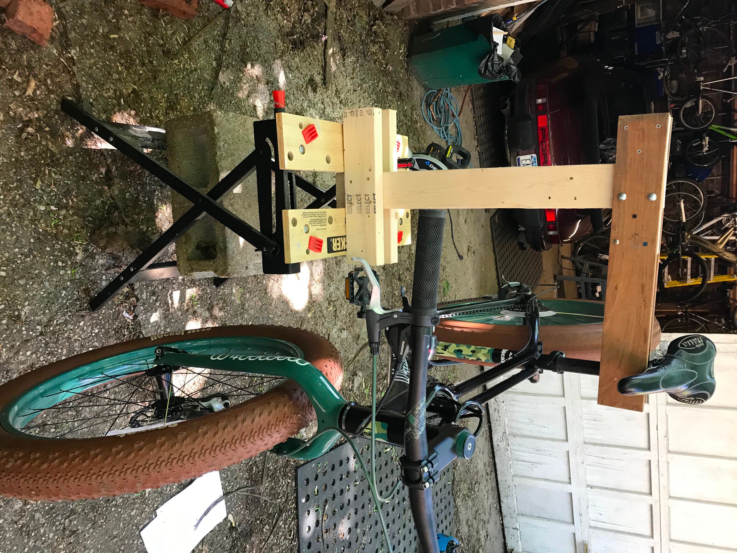 Workmate Bike Stand : 4 Steps - Instructables