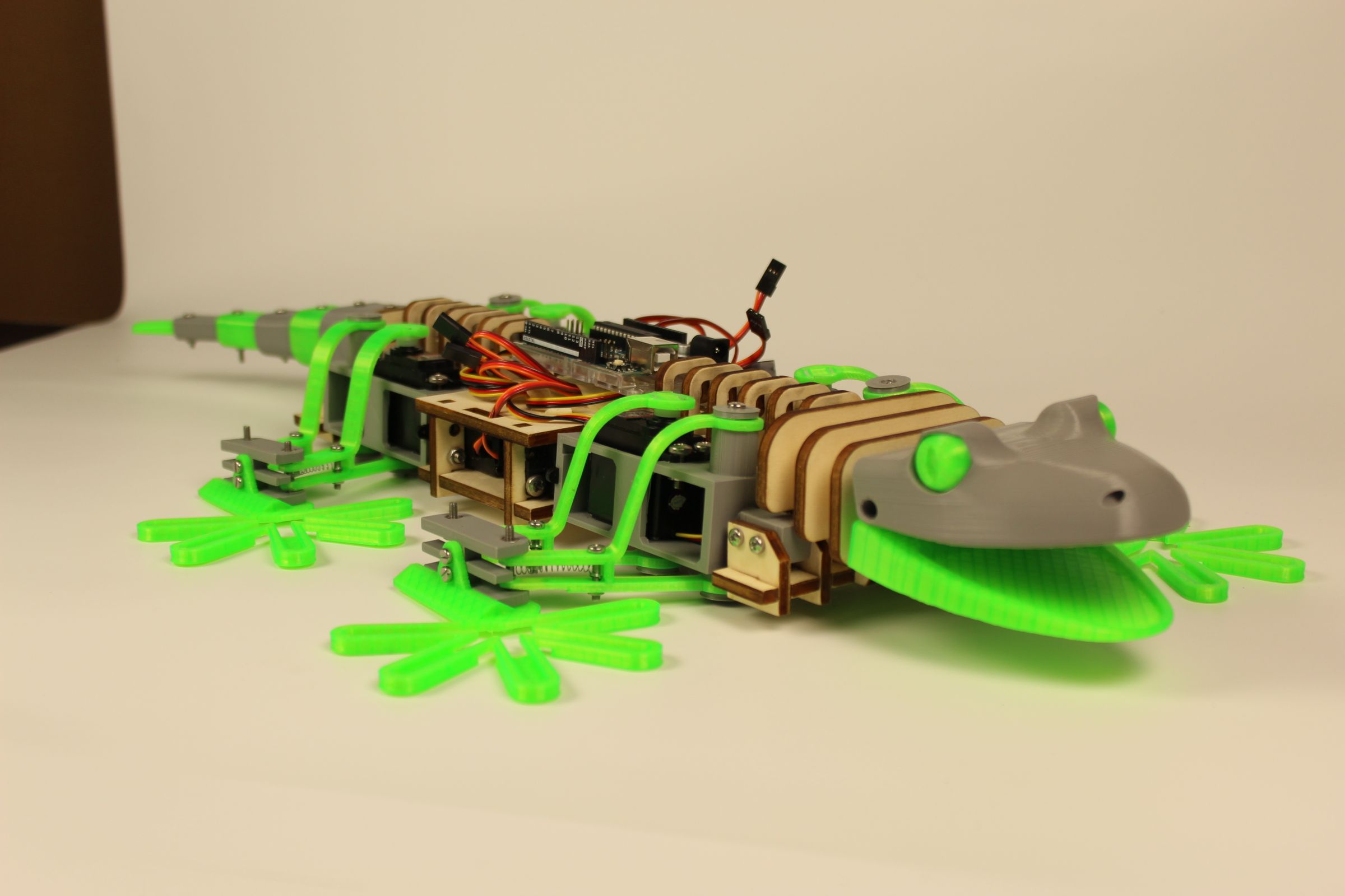 Bioinspired Wall Climbing Robot (Without Electronics, Not Finished) : 7 ...