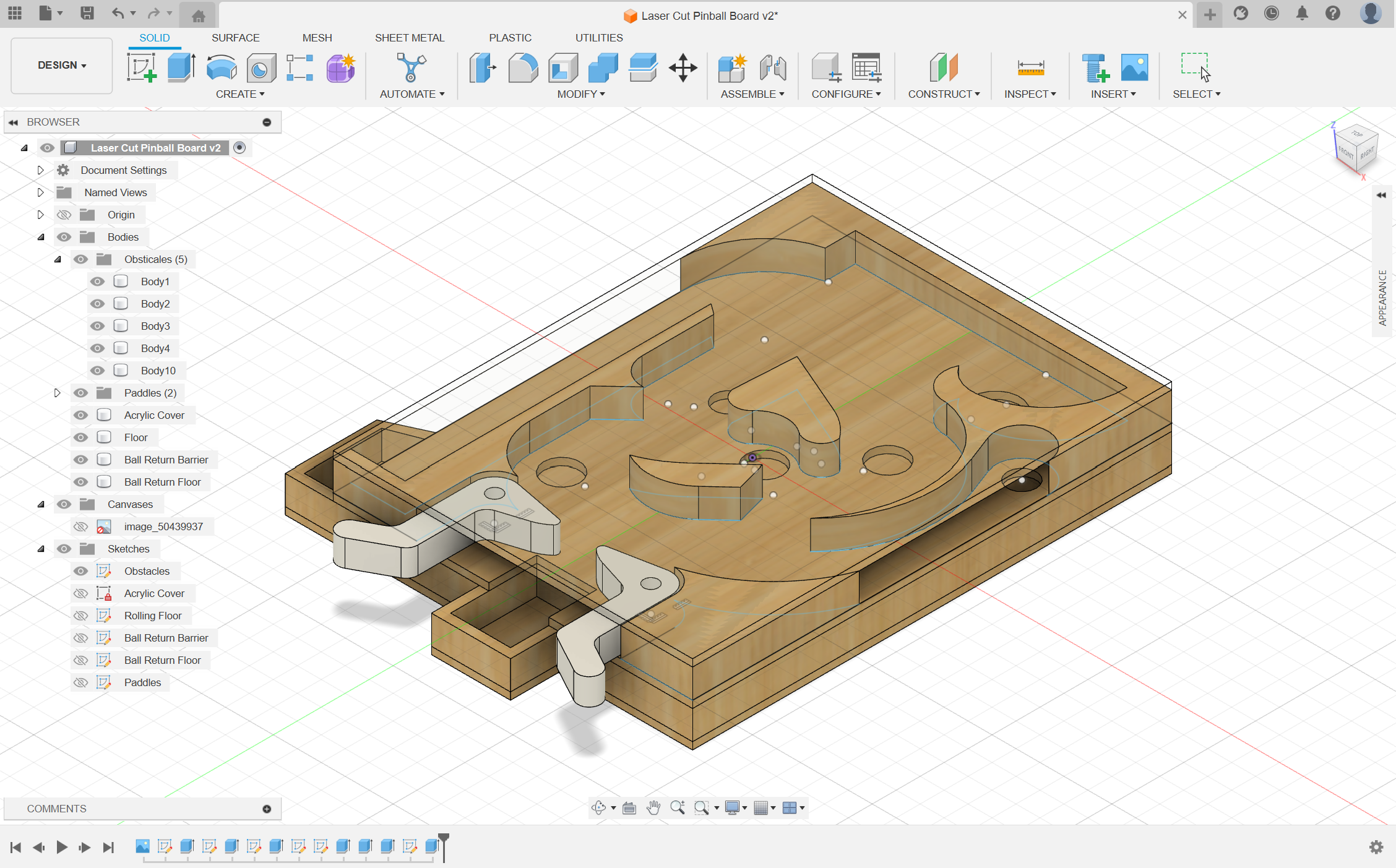 Pinball Arcade Machine - Lasercut & 3D Printed : 22 Steps (with Pictures) - Instructables