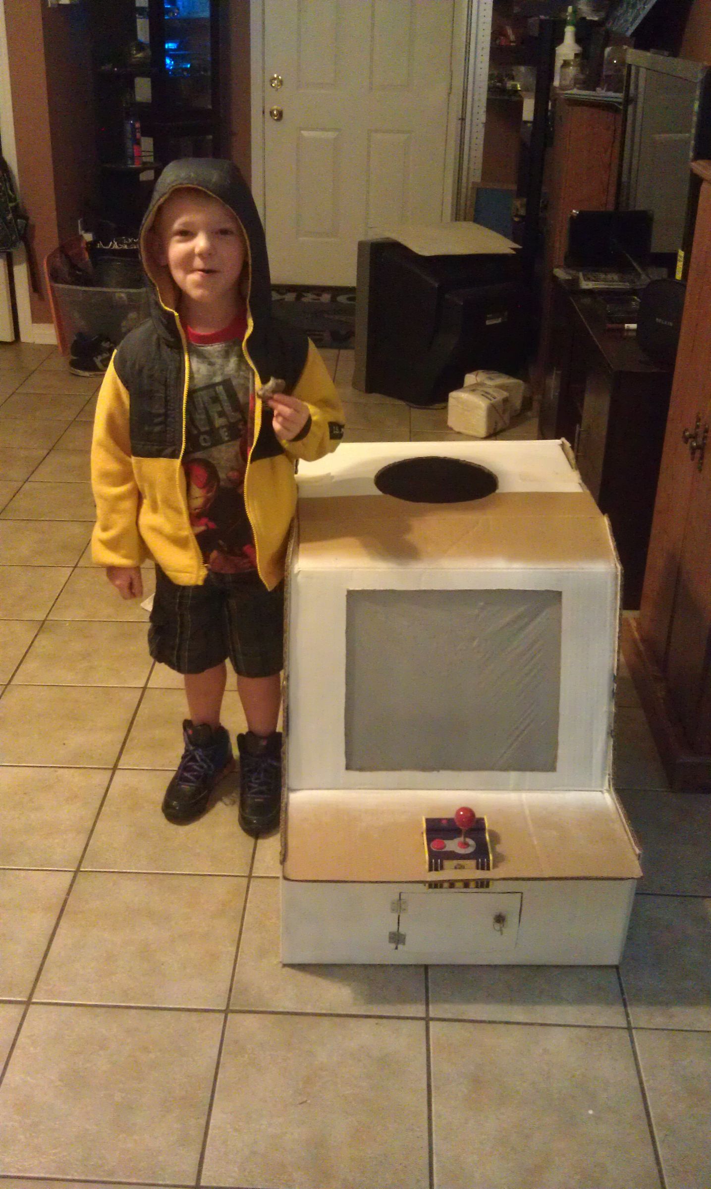 Playable Pacman Arcade Game Costume : 14 Steps (with Pictures ...