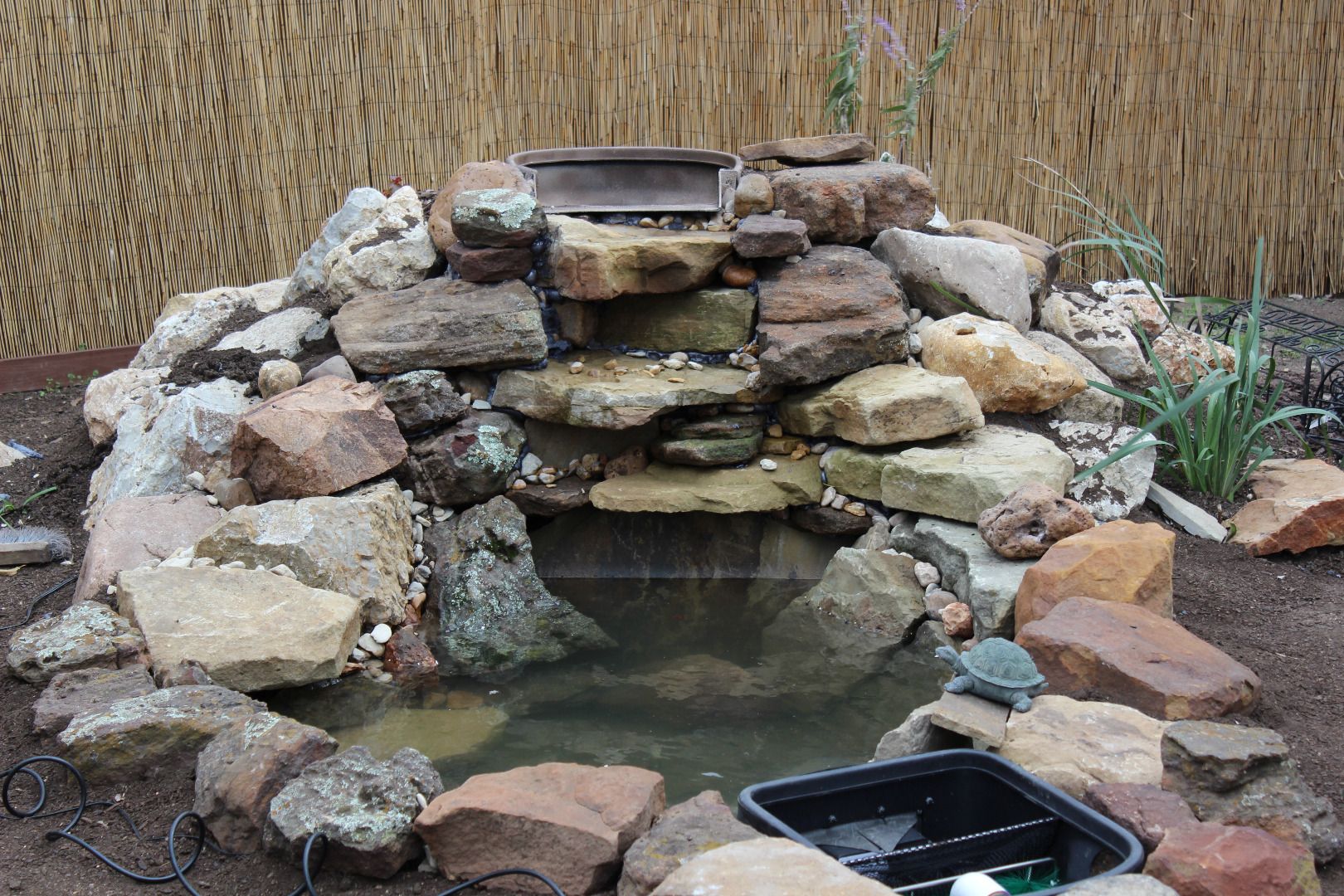 New Pond Install With Waterfall - Instructables