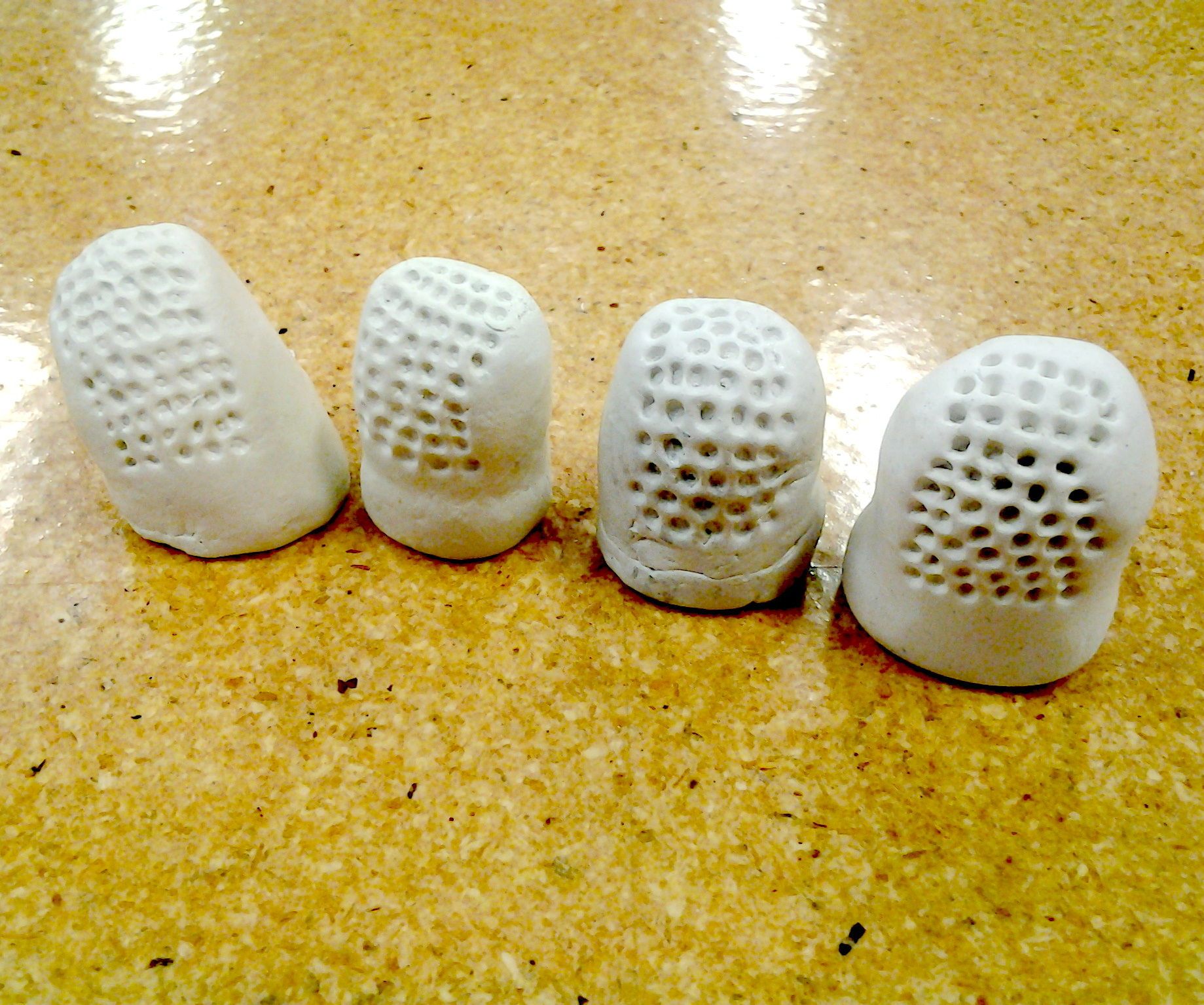 Cheap, Custom, Made to Fit, Thimbles. (or MANLY, MAN Sized, MAN ...
