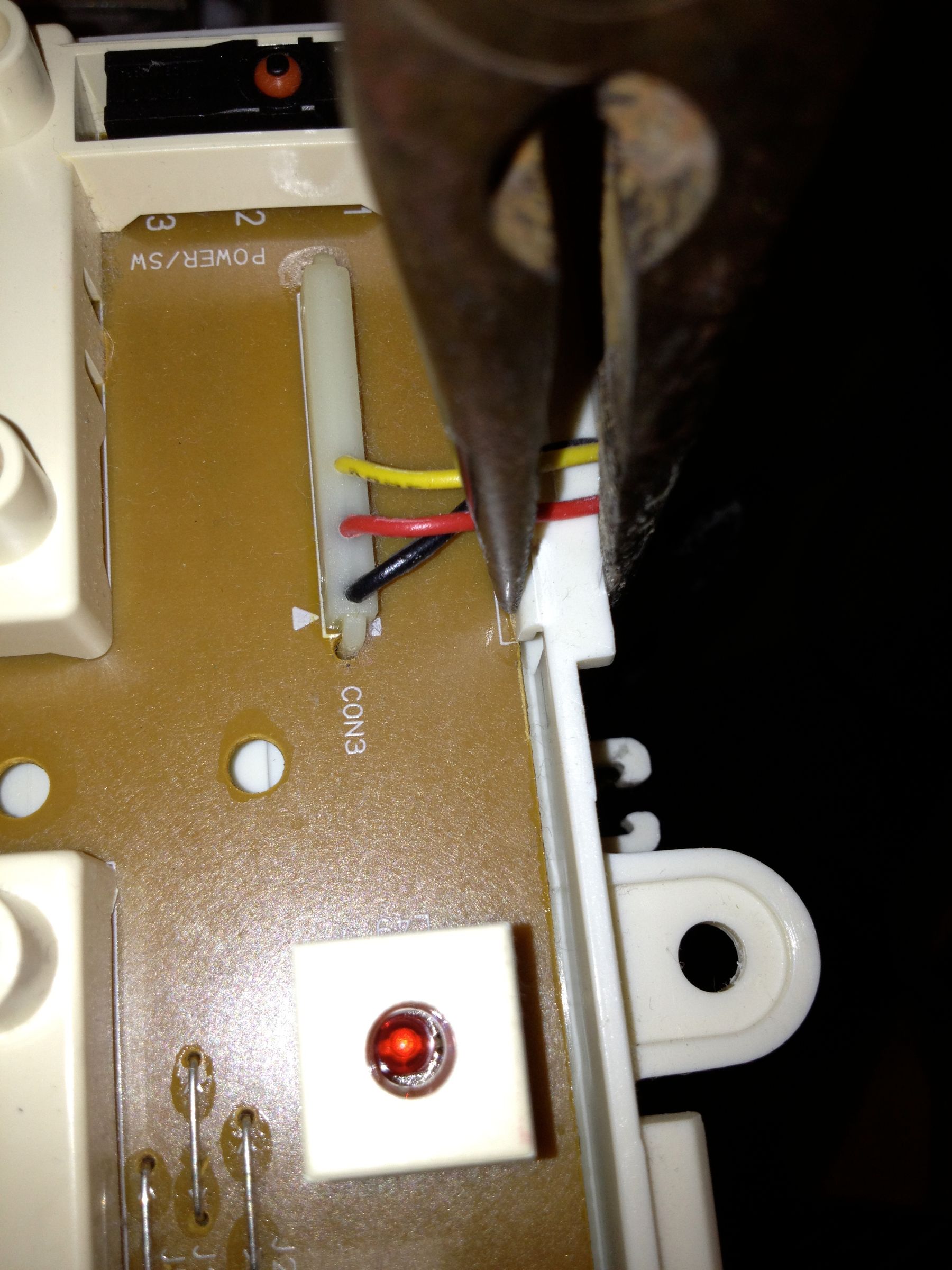 Replacing the User Interface Control Board on a LG Washing Machine. : 8 ...