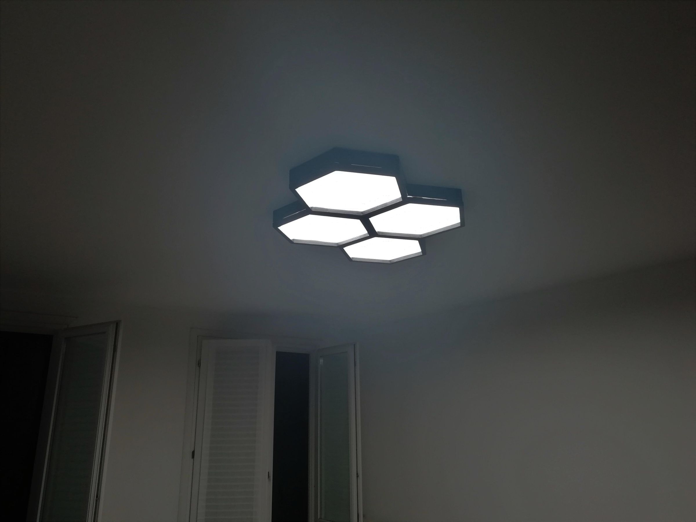 Modern Hexa LED Lamp With Bluetooth : 17 Steps (with Pictures ...