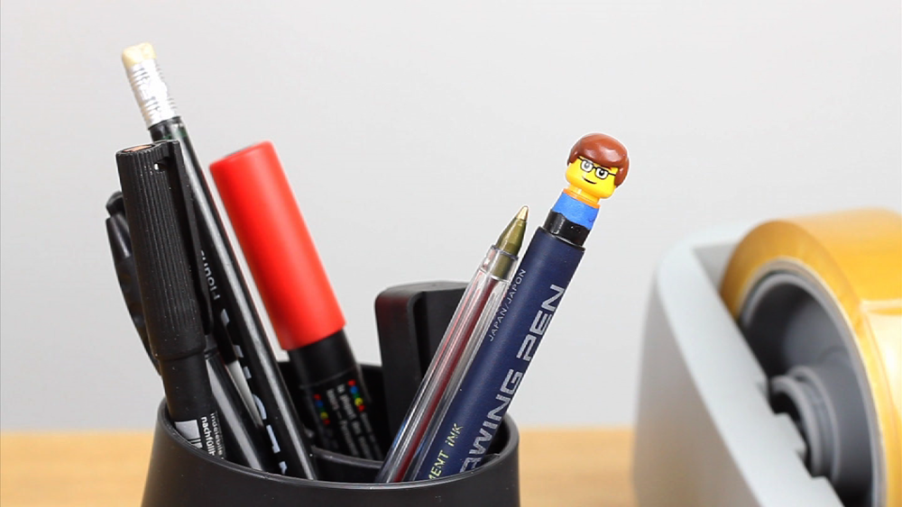 How to Transform Any Pen Into an Awesome LEGO Character Using Sugru : 3 ...
