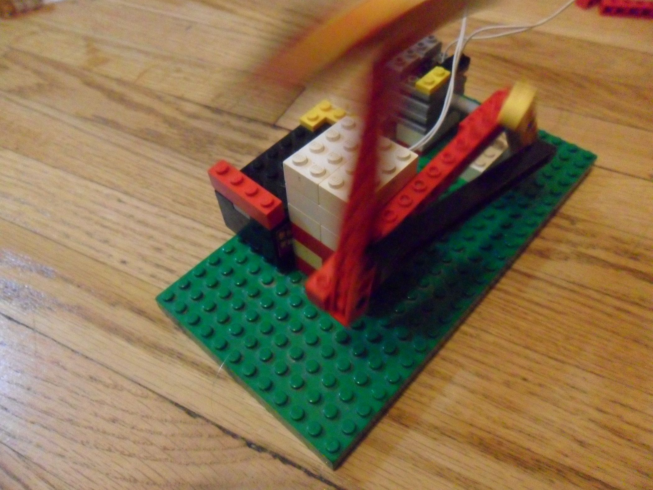 Build a Motorized Pickaxe With Lego! : 3 Steps - Instructables