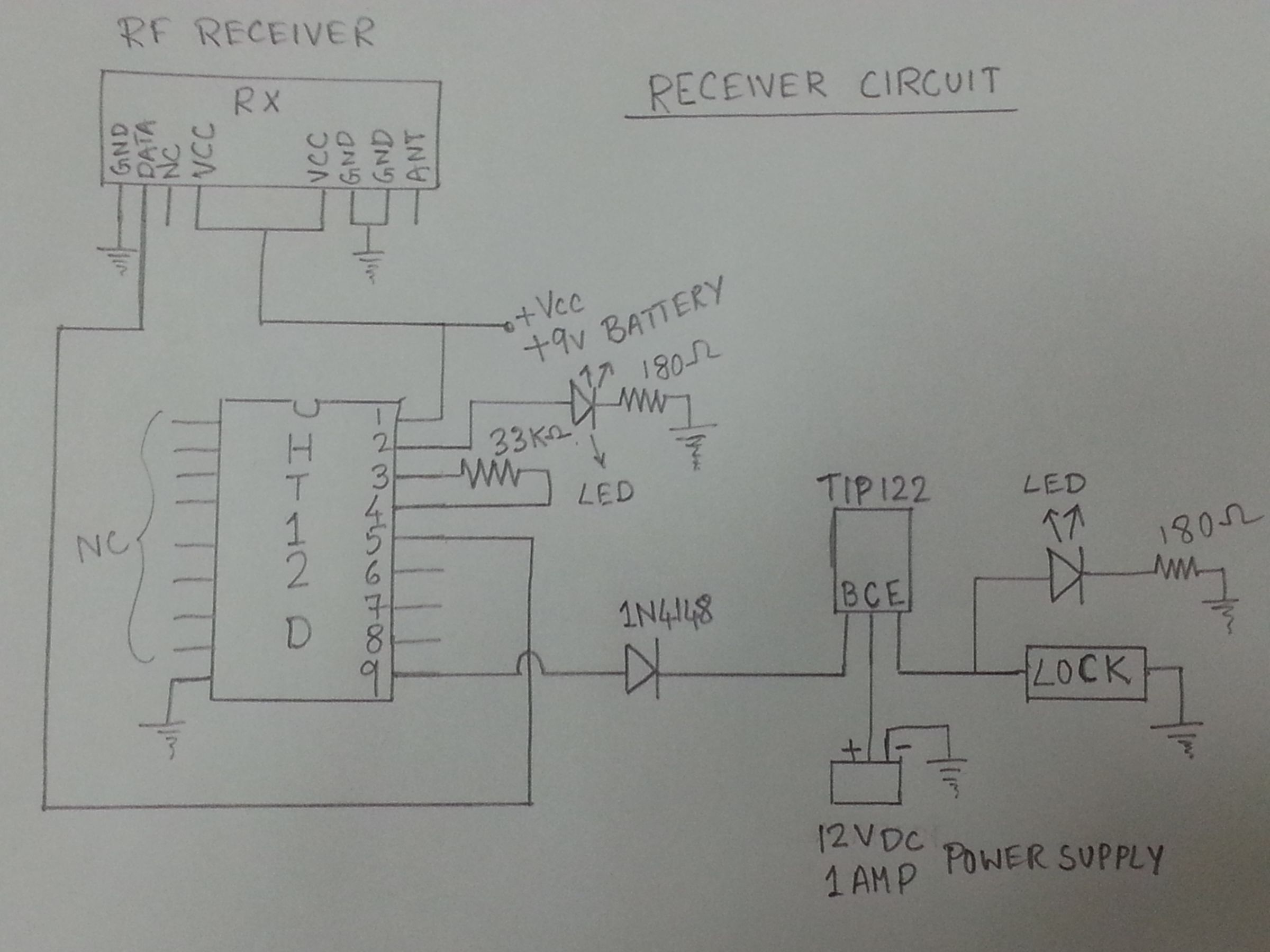 Control Access to Your LOCK Remotely Using Arduino, SensorMonkey and RF ...