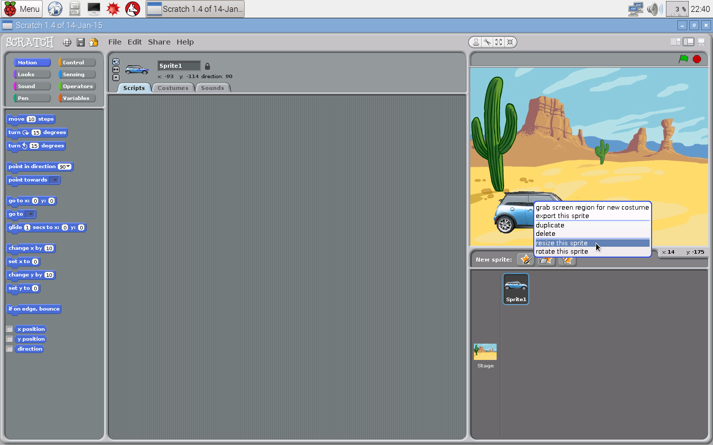 Scratch Game Development With Sensorian : 7 Steps - Instructables