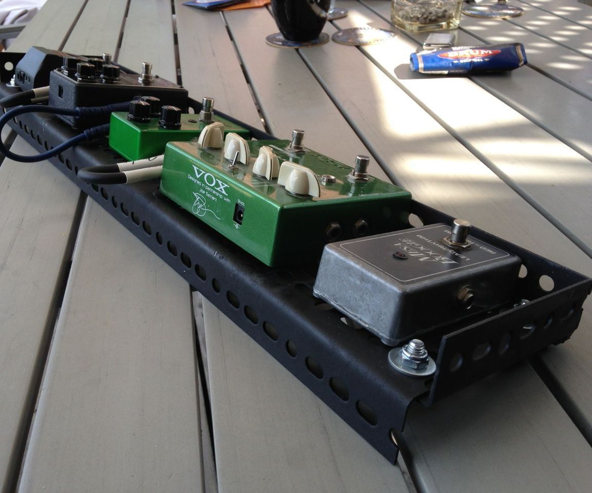 Guitar Effect PedalBoard "The Rick-Rack" - Instructables