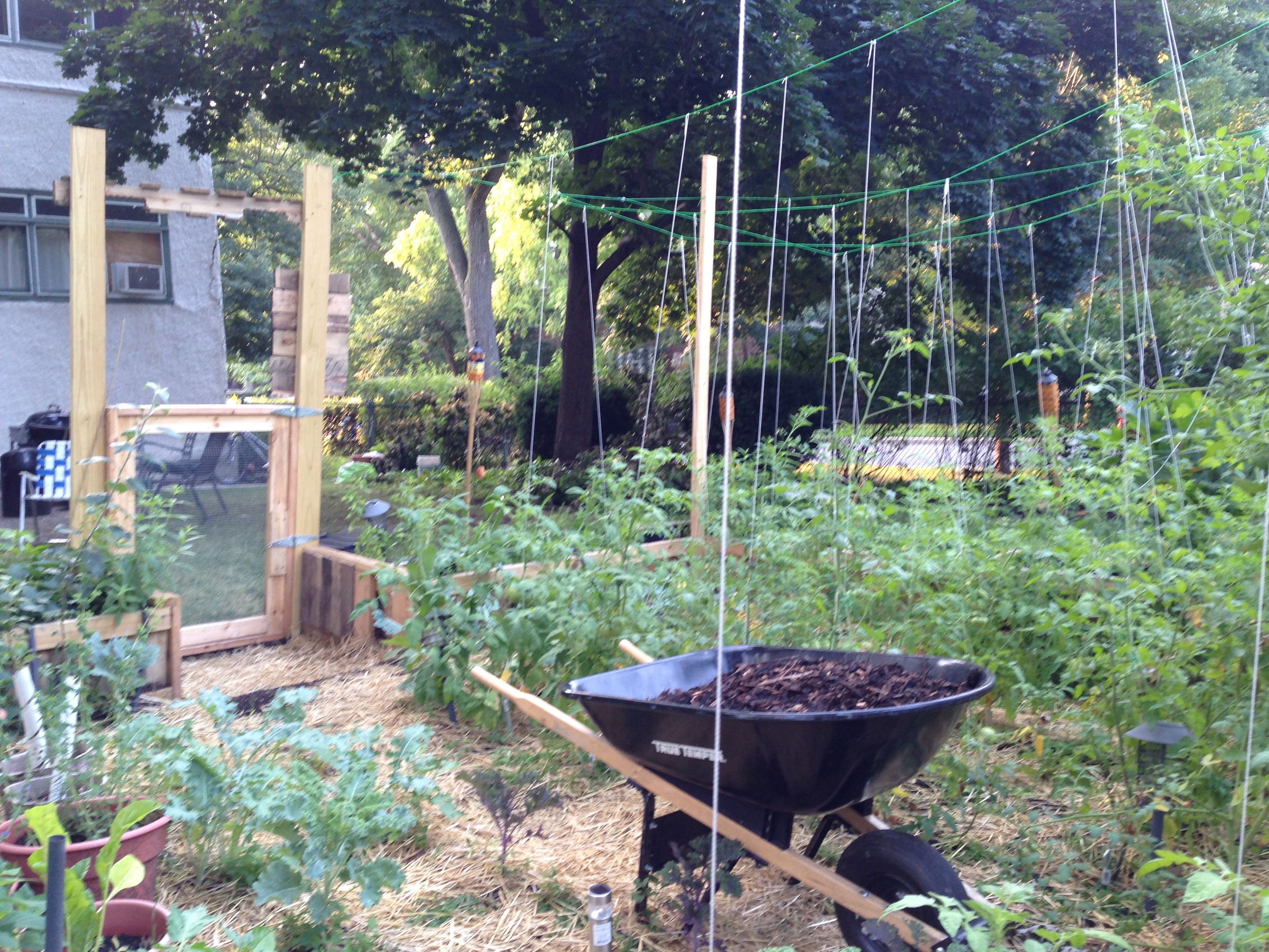 Outdoor Pallet Garden : 10 Steps (with Pictures) - Instructables