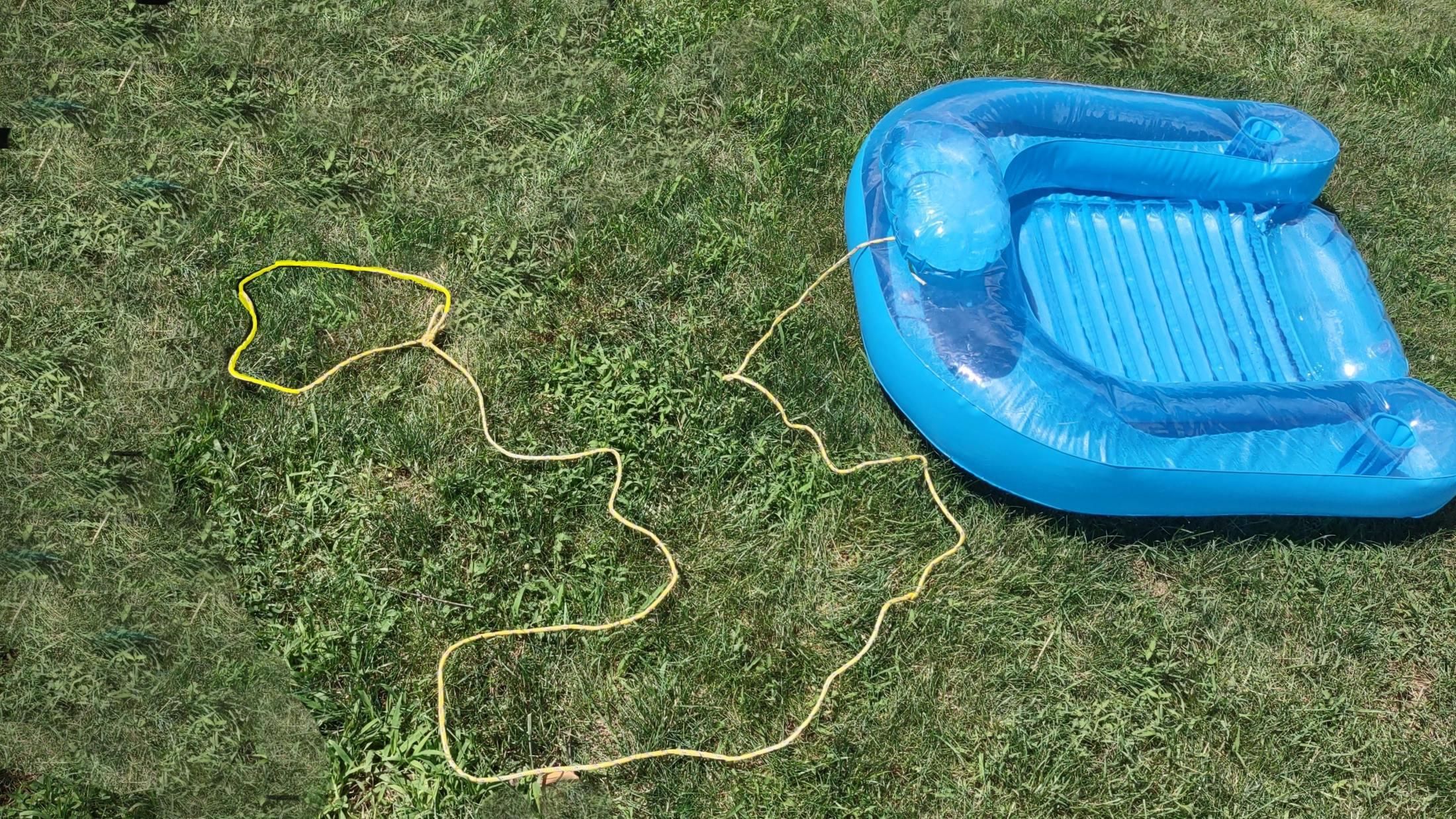 Traffic Cone Floating Buoy From the $1.25 Store With Upcycled Material ...