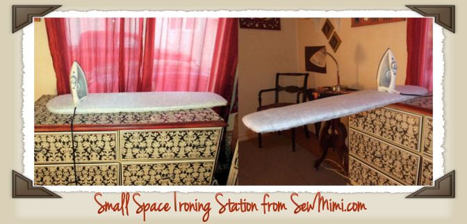 Ironing Station for a Small Space : 4 Steps - Instructables
