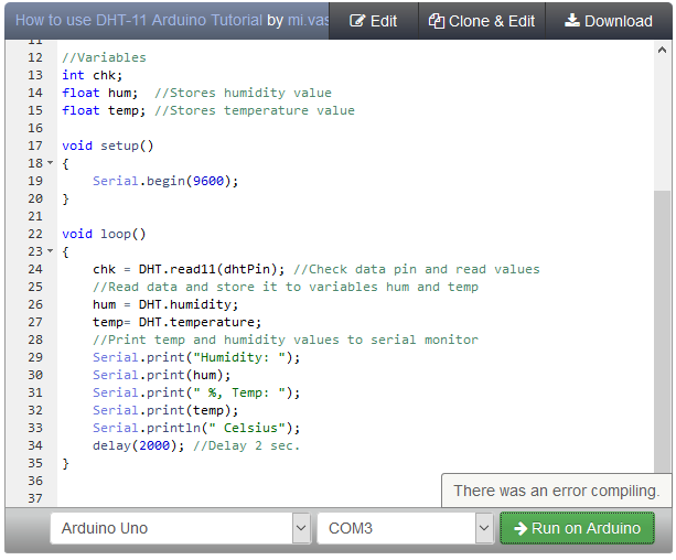 How to Use the DHT-11 Sensor- Arduino Tutorial : 4 Steps - Instructables