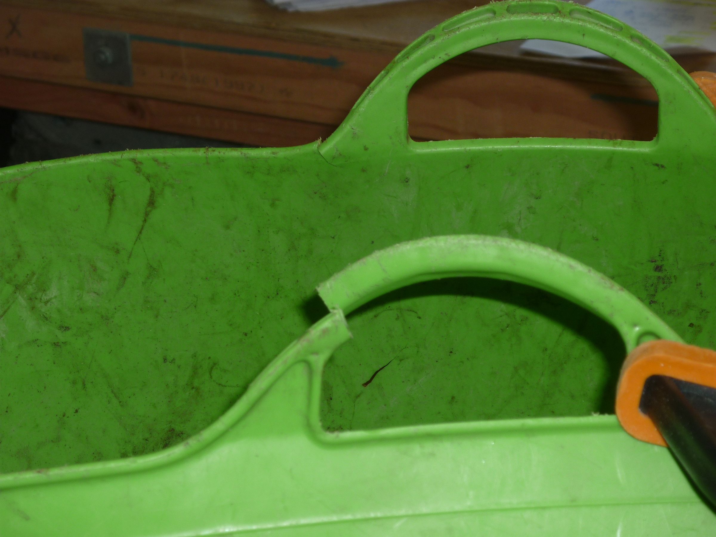 Repairing Broken Handle on Garden Waste Bucket : 5 Steps (with Pictures ...