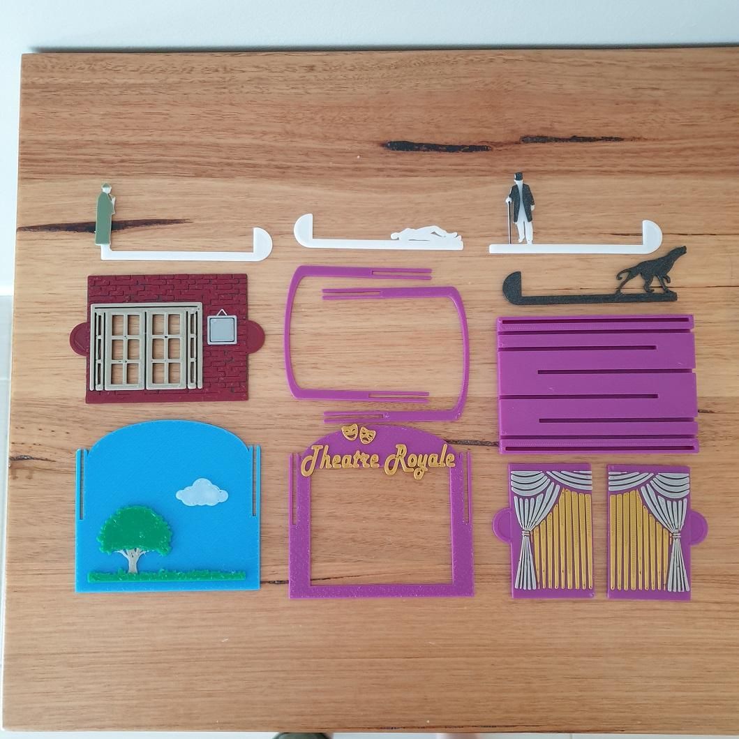 Mini Theatre Interactive Model : 6 Steps (with Pictures) - Instructables