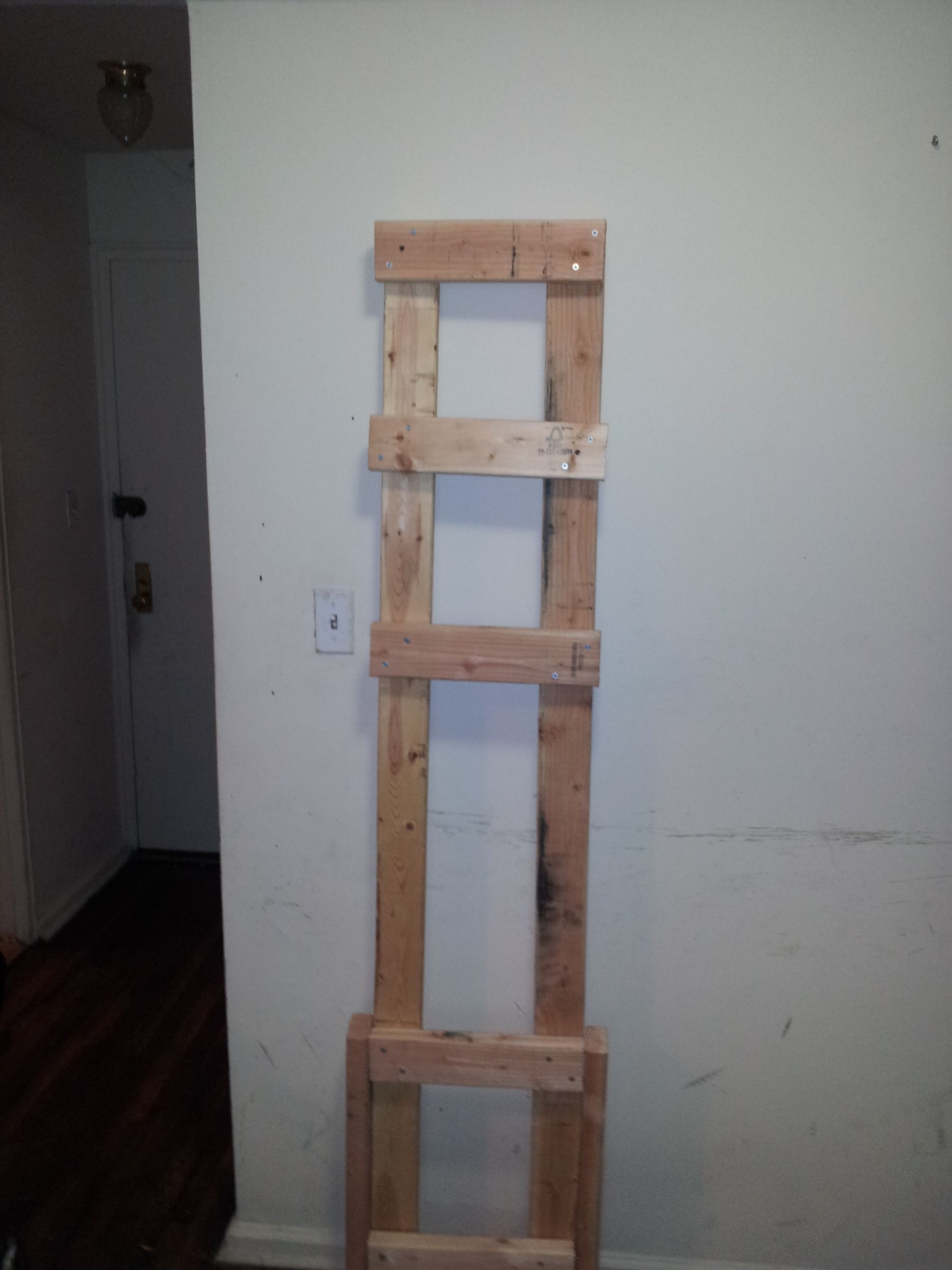 Vertical Bike Rack From 2x4s : 7 Steps (with Pictures) - Instructables