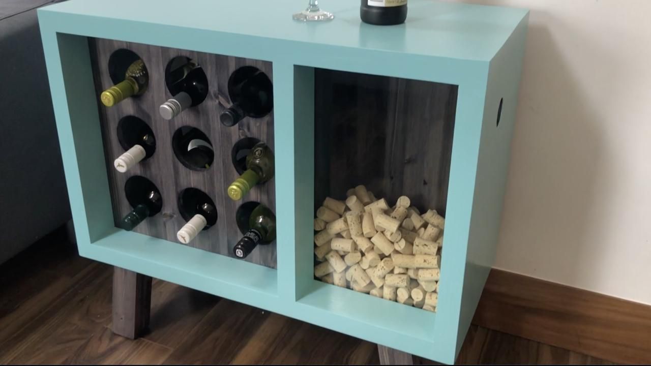 Wine Rack With Cork Holder : 11 Steps (with Pictures) - Instructables