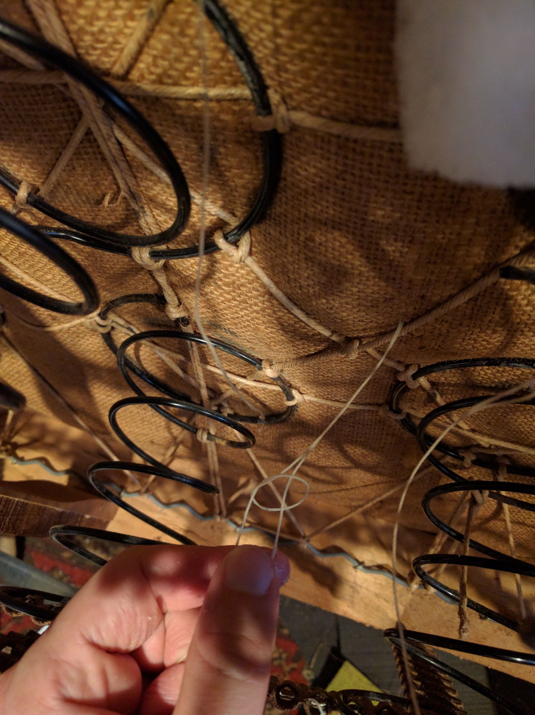 Sofa Reupholstery With Biscuit or Square Tufting : 9 Steps (with ...