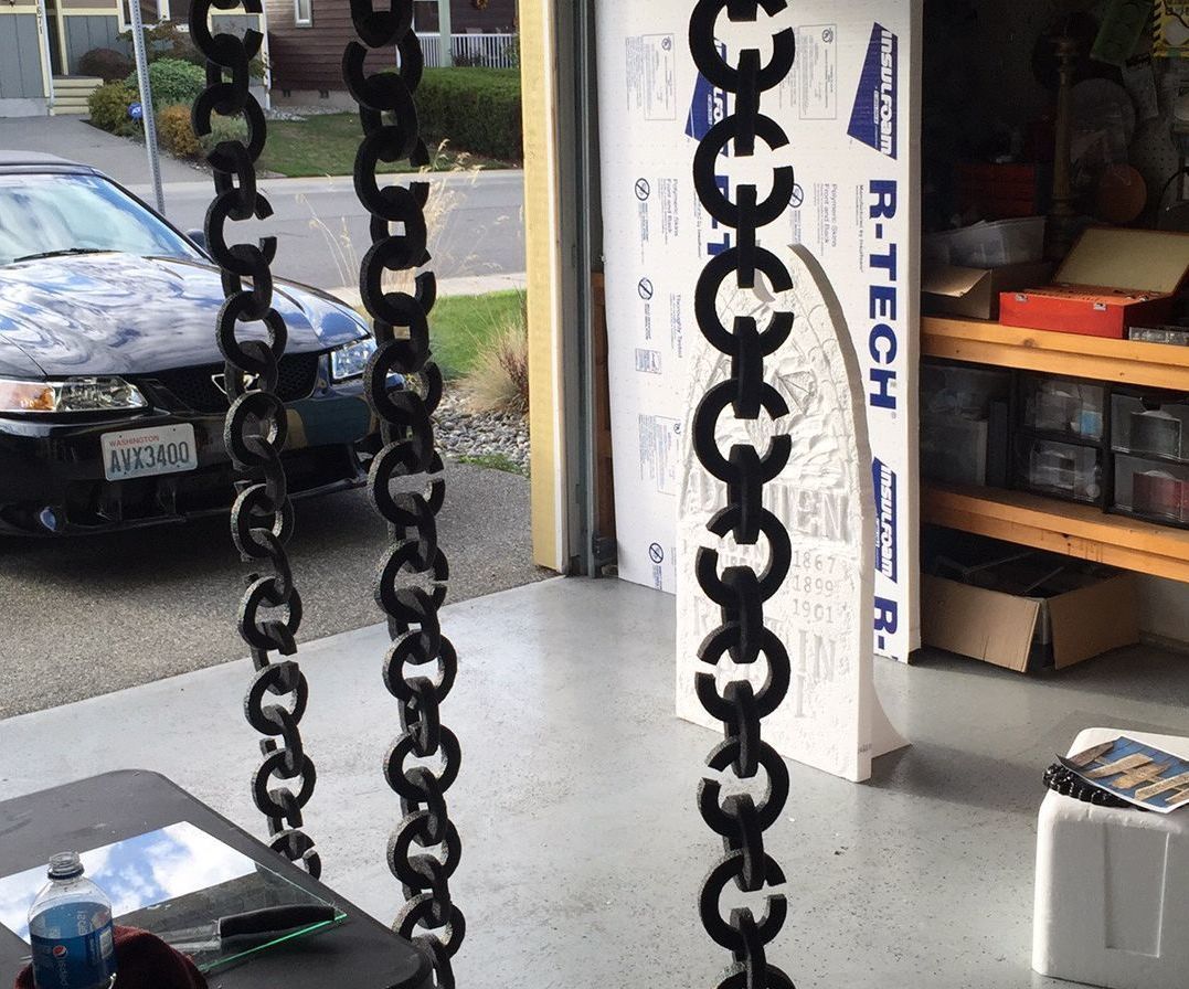 Halloween Props 2016. Dungeon Chain : 3 Steps (with Pictures ...