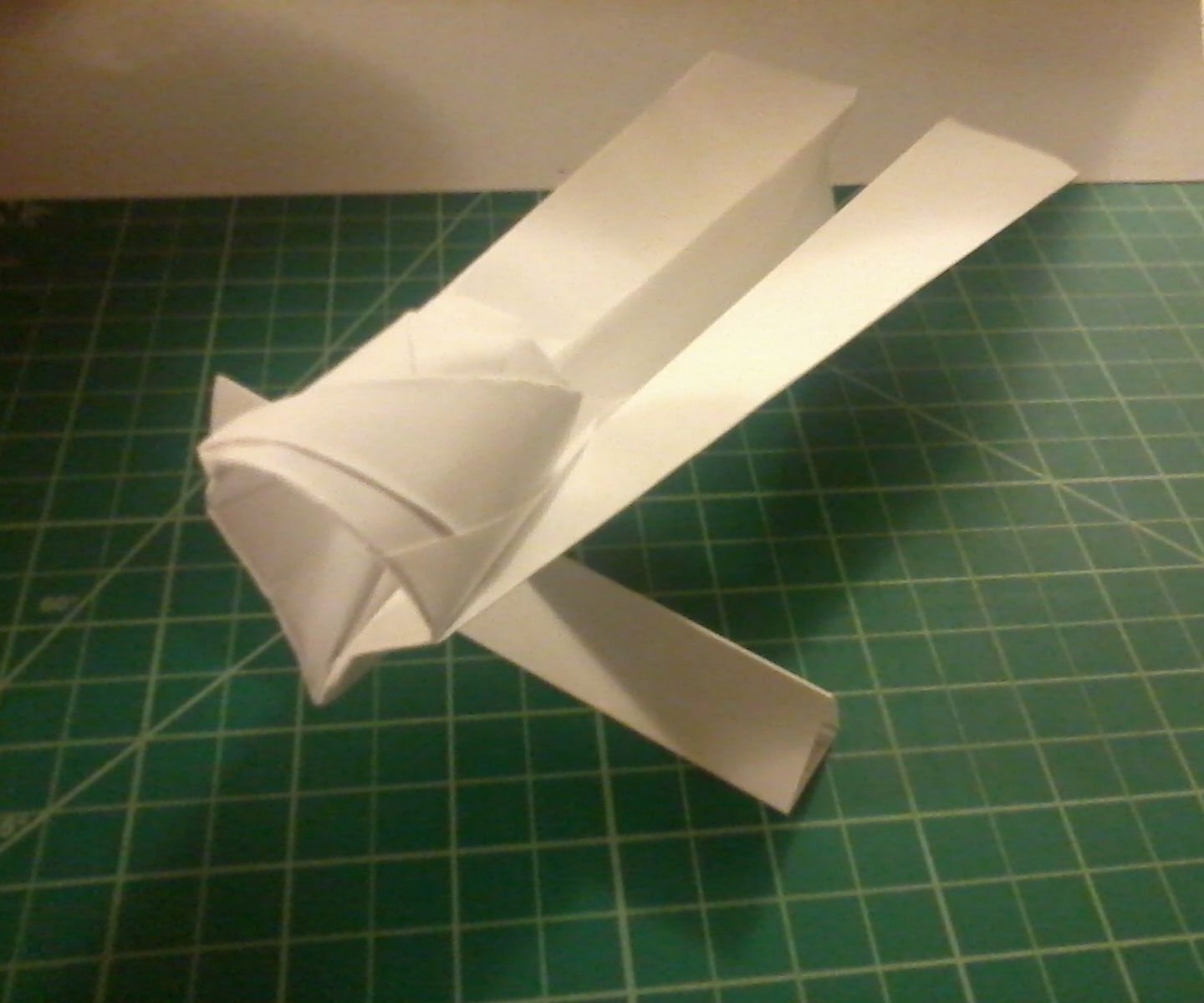 Stiletto Paper Airplane : 9 Steps - Instructables