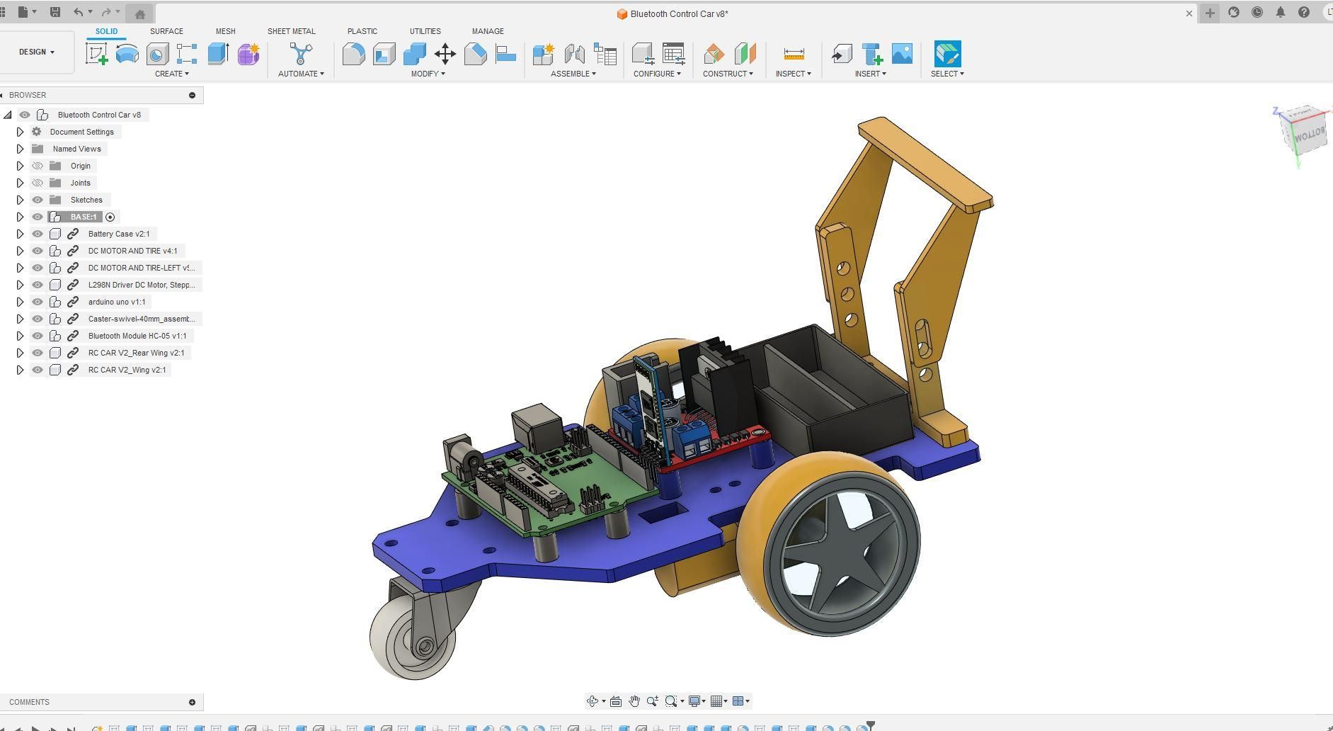 Driving the Future: DIY Bluetooth-Controlled Arduino Car : 8 Steps ...