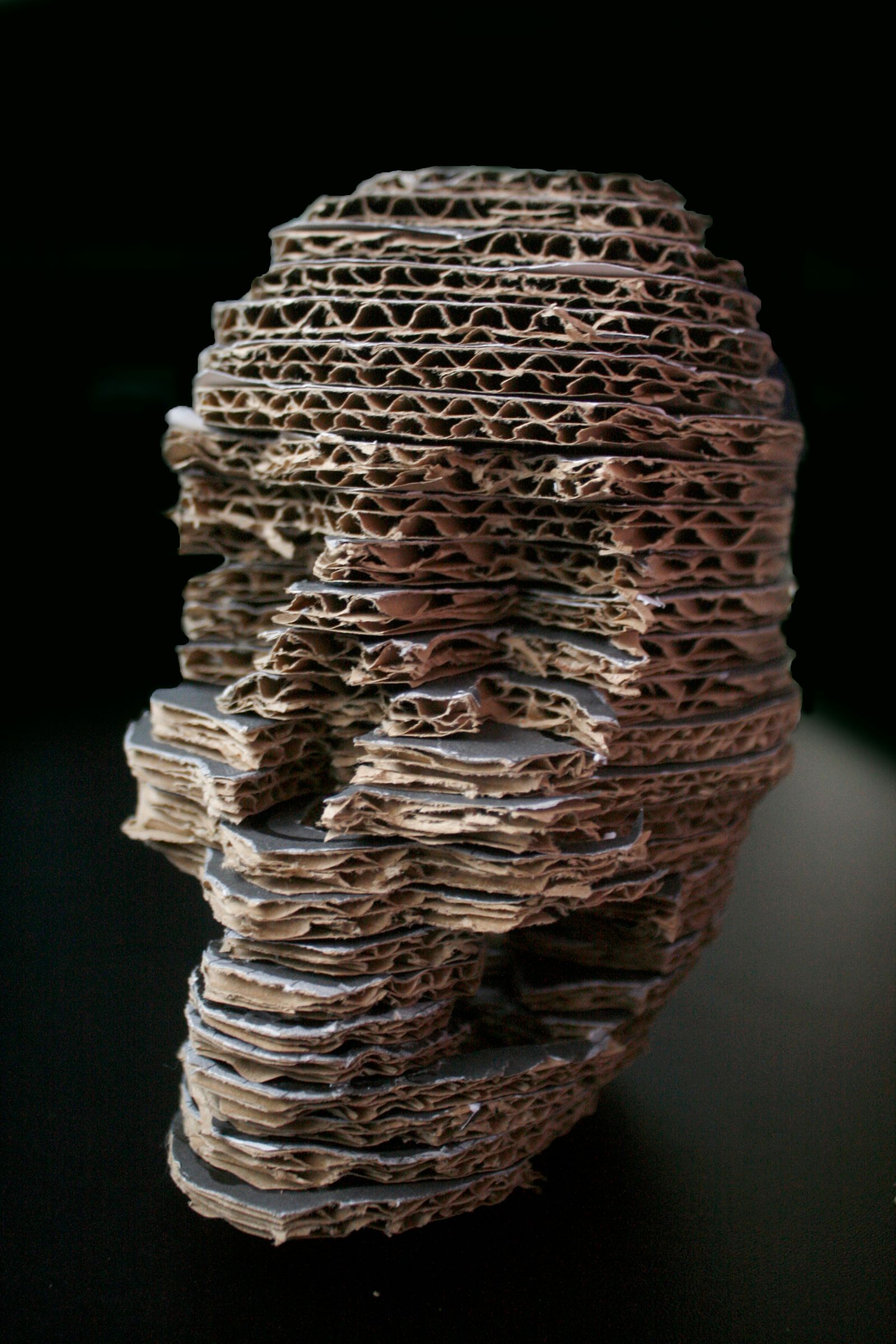 Making a Minimalistic Skull Out of Cardboard : 6 Steps (with Pictures ...