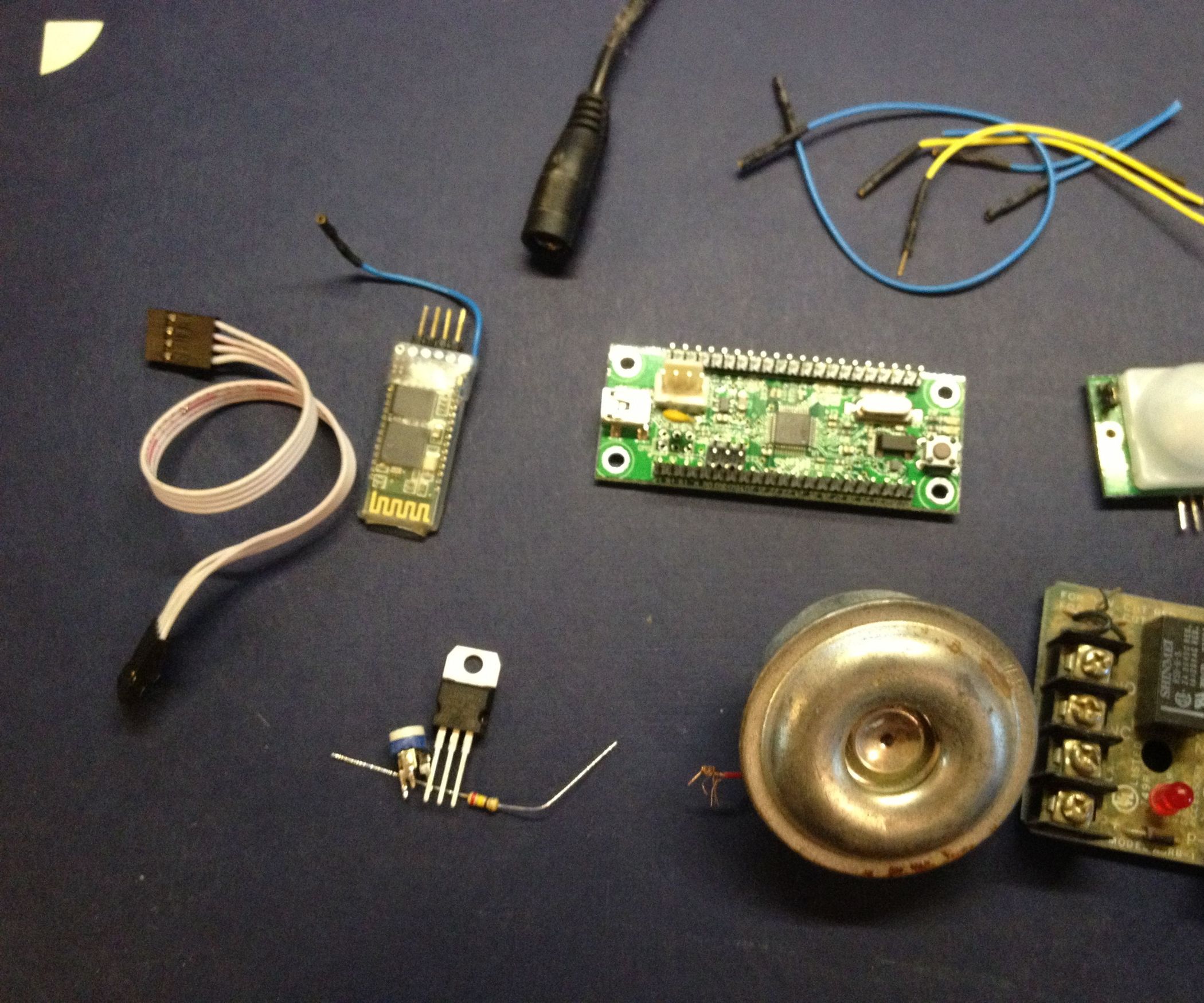 SPLat Controlled Bluetooth IR Room Alarm System : 7 Steps - Instructables