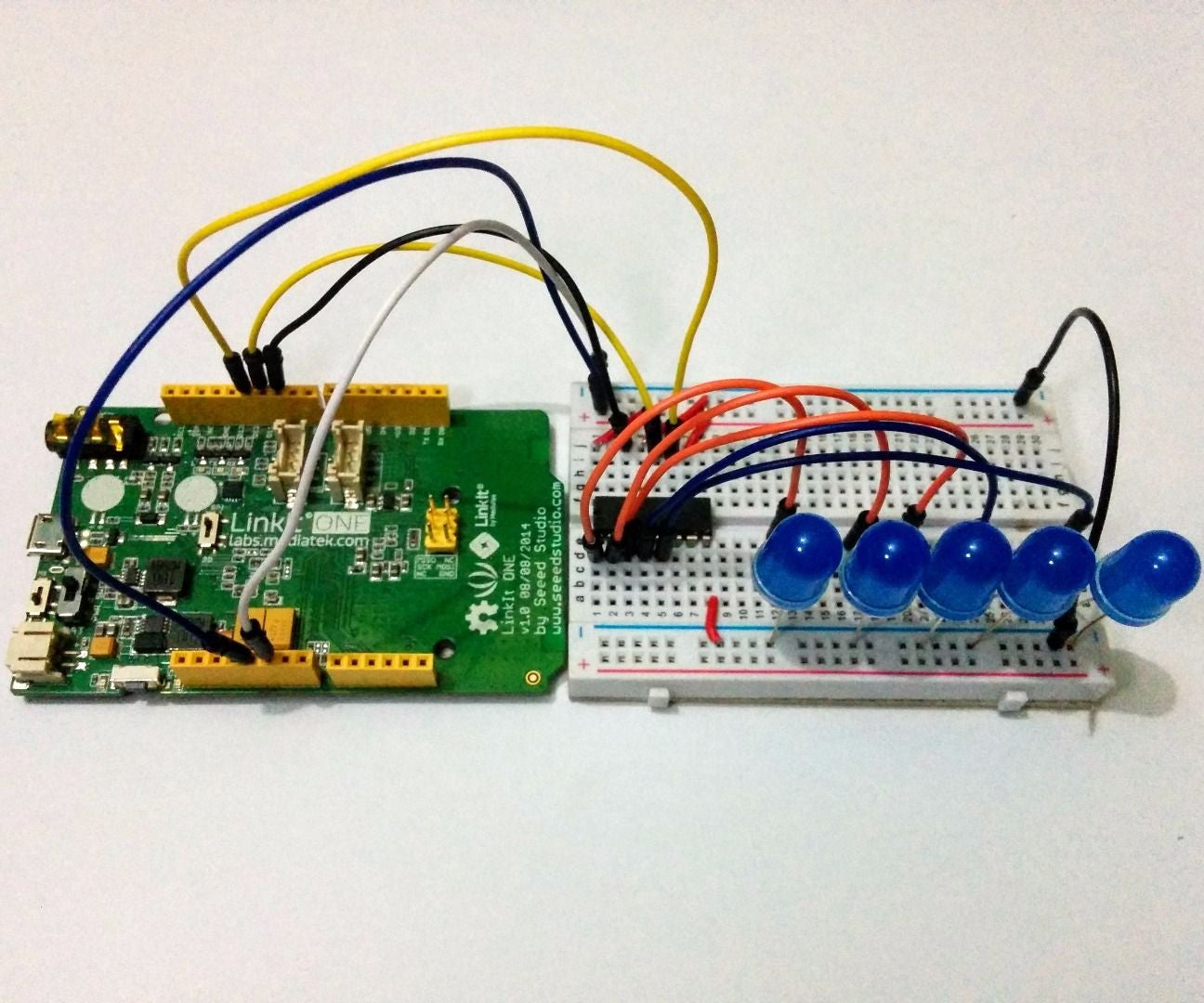 LinkIt One - Shift Register : 4 Steps - Instructables