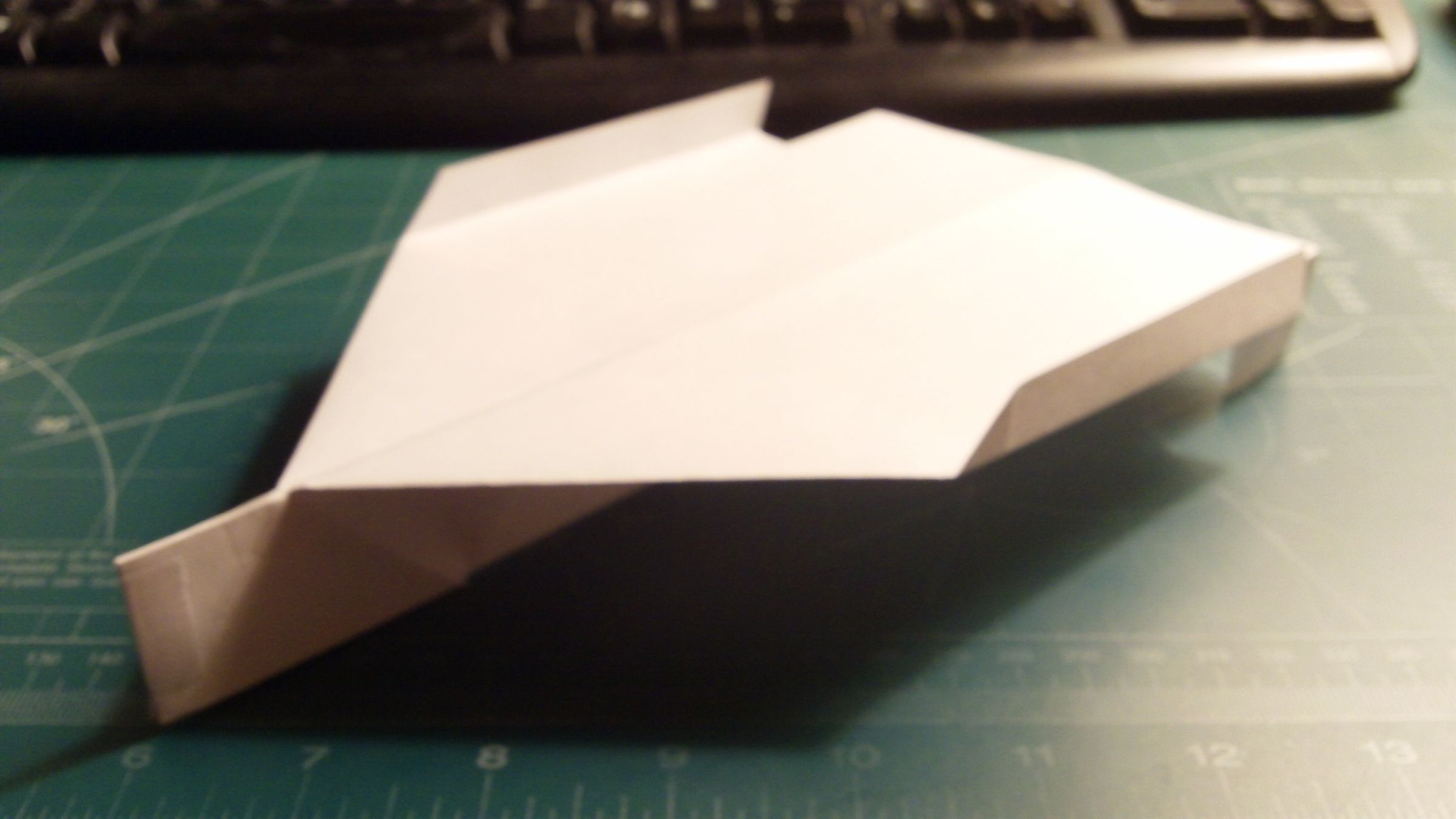 How to Make the Super Harrier Paper Airplane : 8 Steps - Instructables
