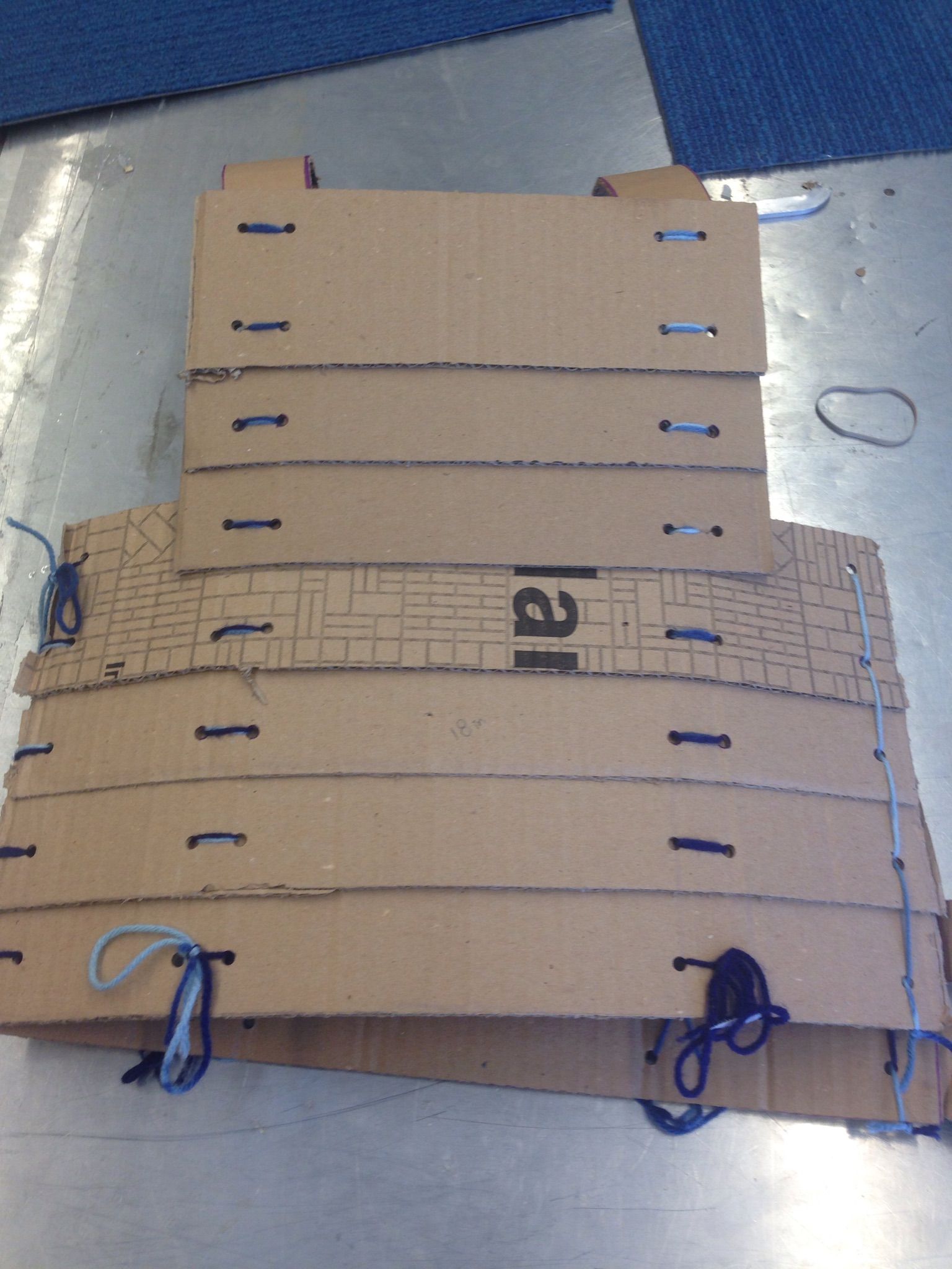 Cardboard Samurai Armor : 10 Steps - Instructables