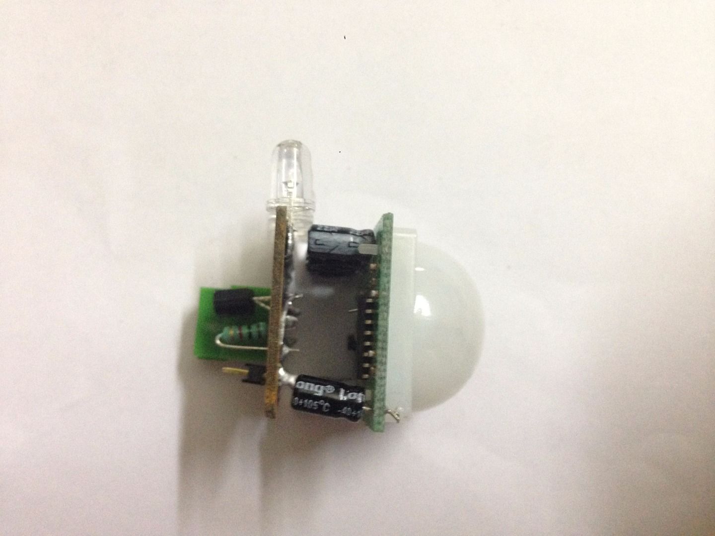 How to Make a Simple Motion Sensor Led Light (Revisited) (PIR) : 10 ...