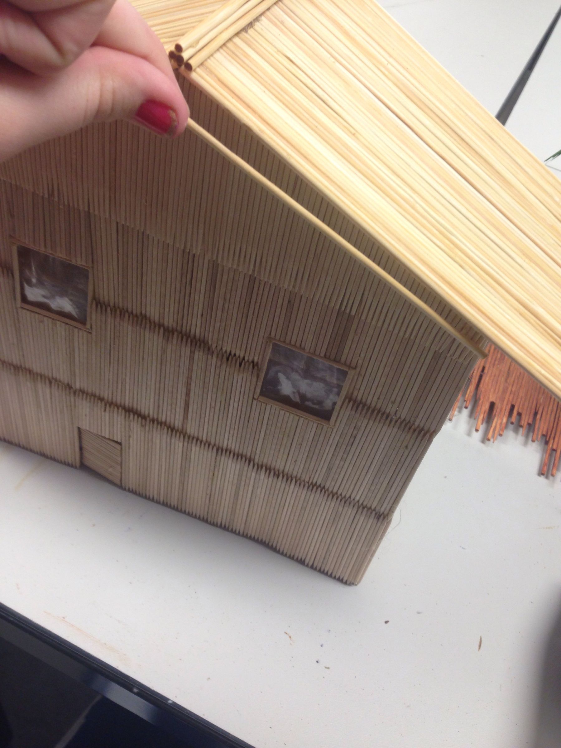 Toothpick House With Working Door! : 18 Steps (with Pictures ...