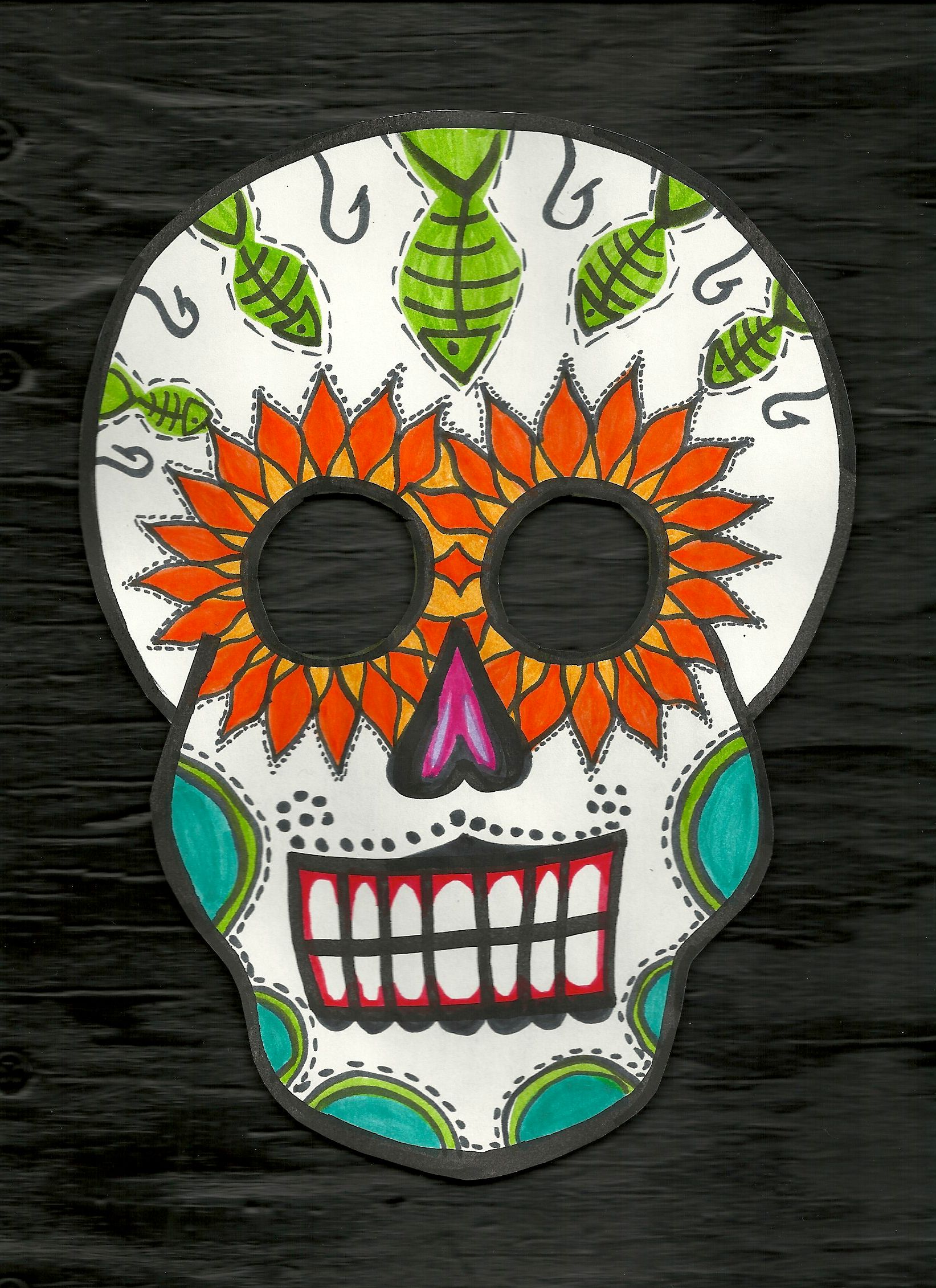 Calavera Mask : 4 Steps (with Pictures) - Instructables