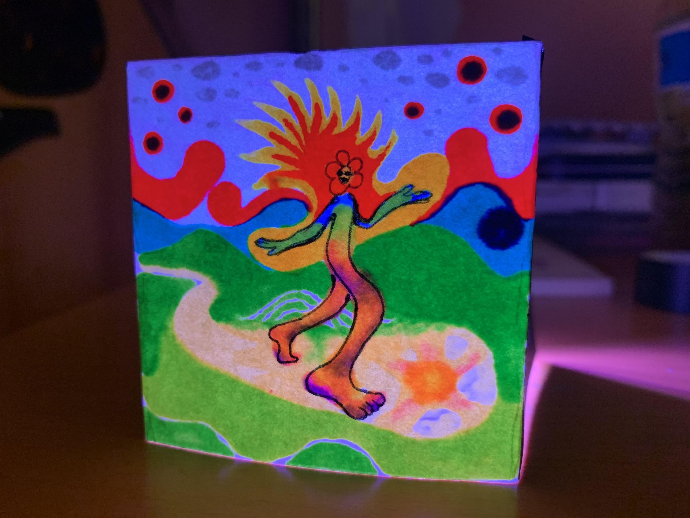 Clap Light That Illuminates Drawing Using CPX & Makecode : 4 Steps ...
