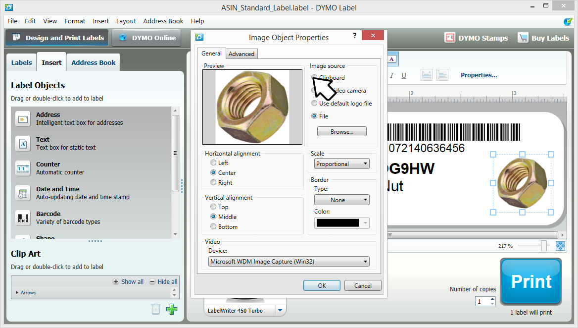Adding an Image to Your SmartLabel : 4 Steps - Instructables