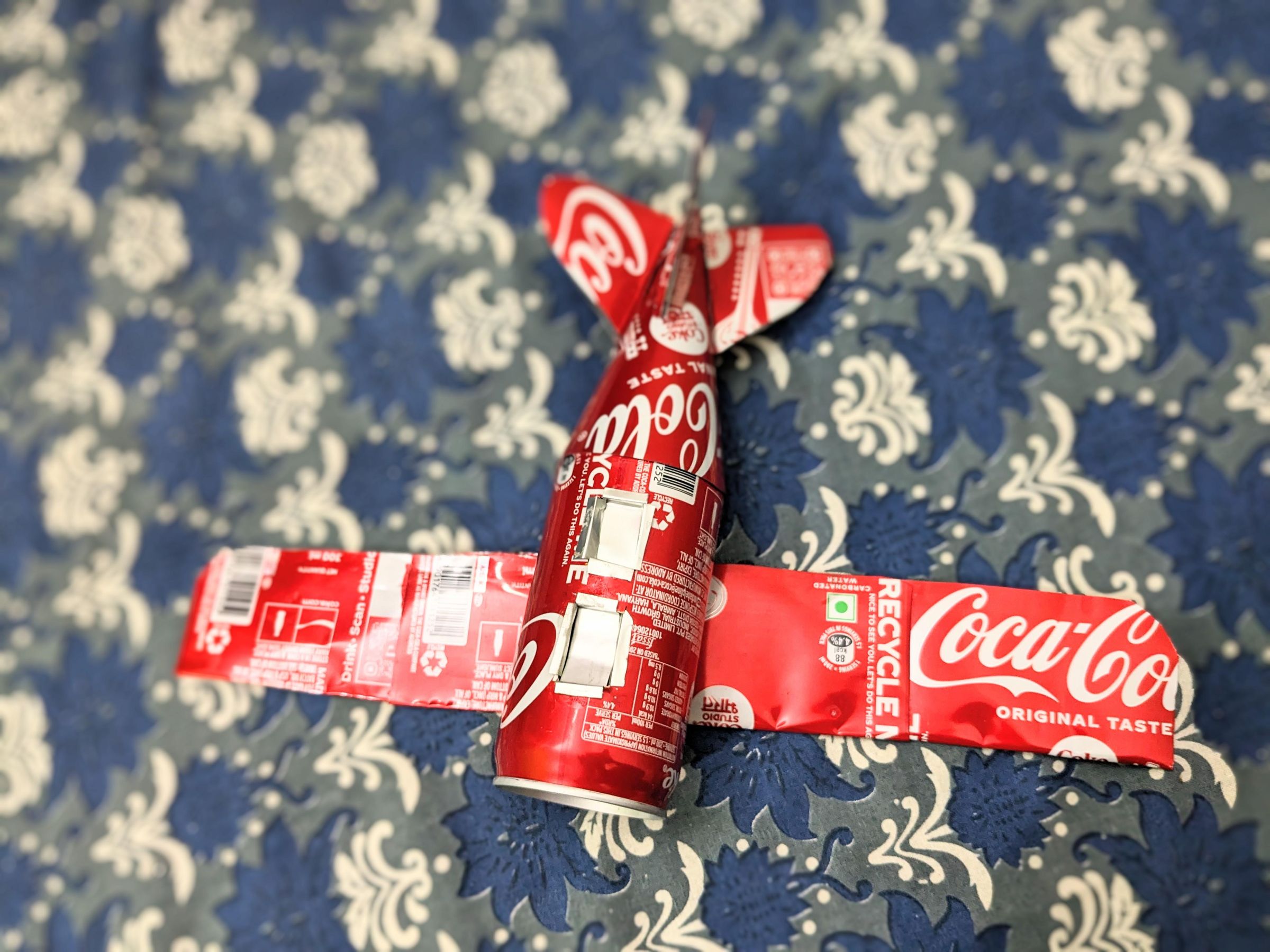 Recycled Soda Can Airplane Project for STEM Education : 8 Steps - Instructables