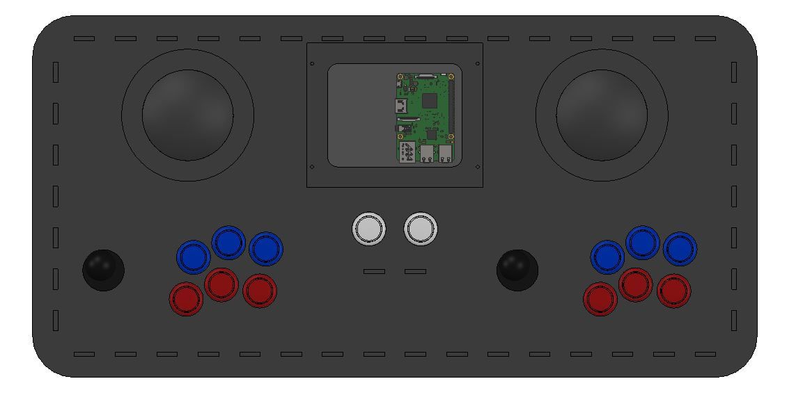 Portable 2 Player Arcade Console With RPi and Teensy : 22 Steps (with ...