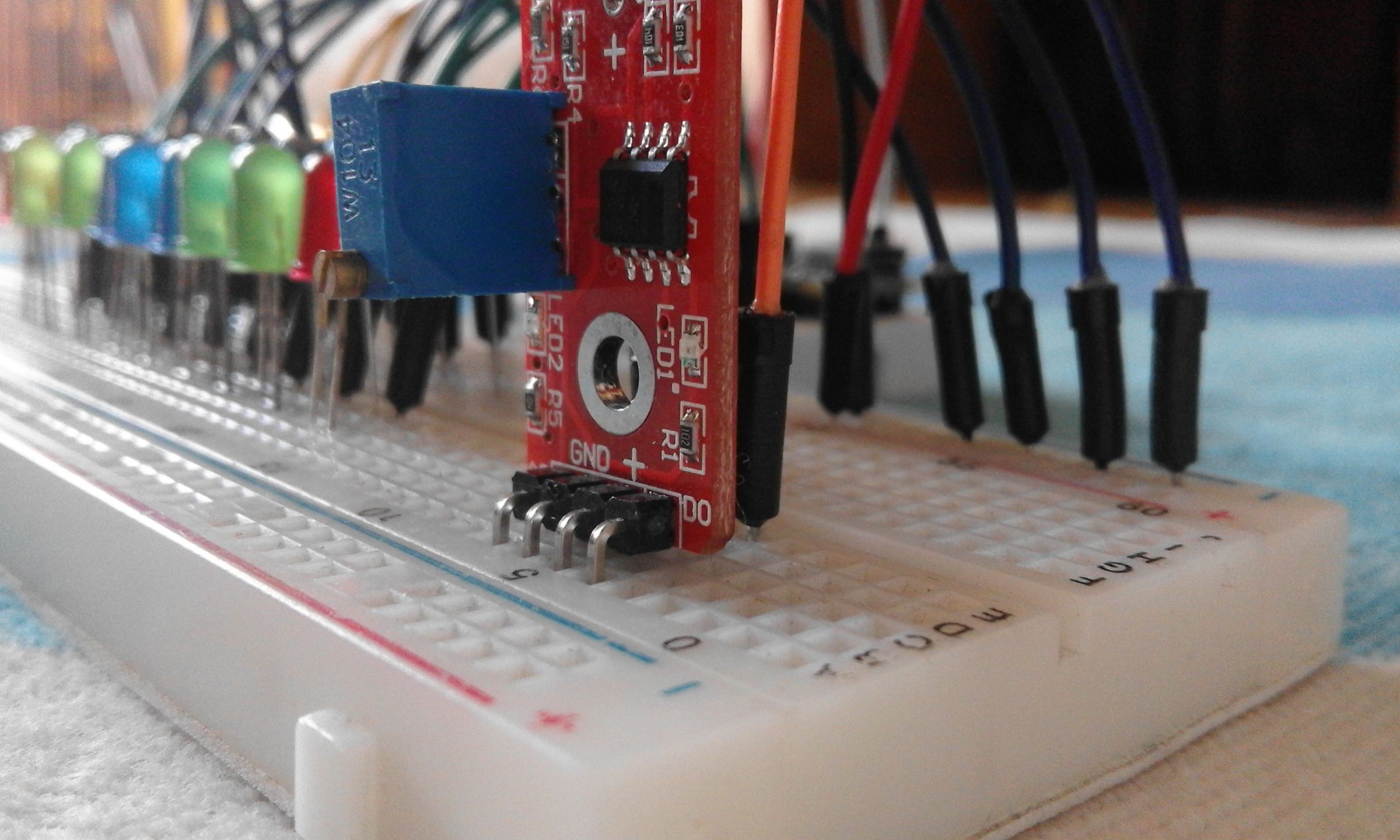 Waren's L.E.D Music Visualizer : 16 Steps (with Pictures) - Instructables
