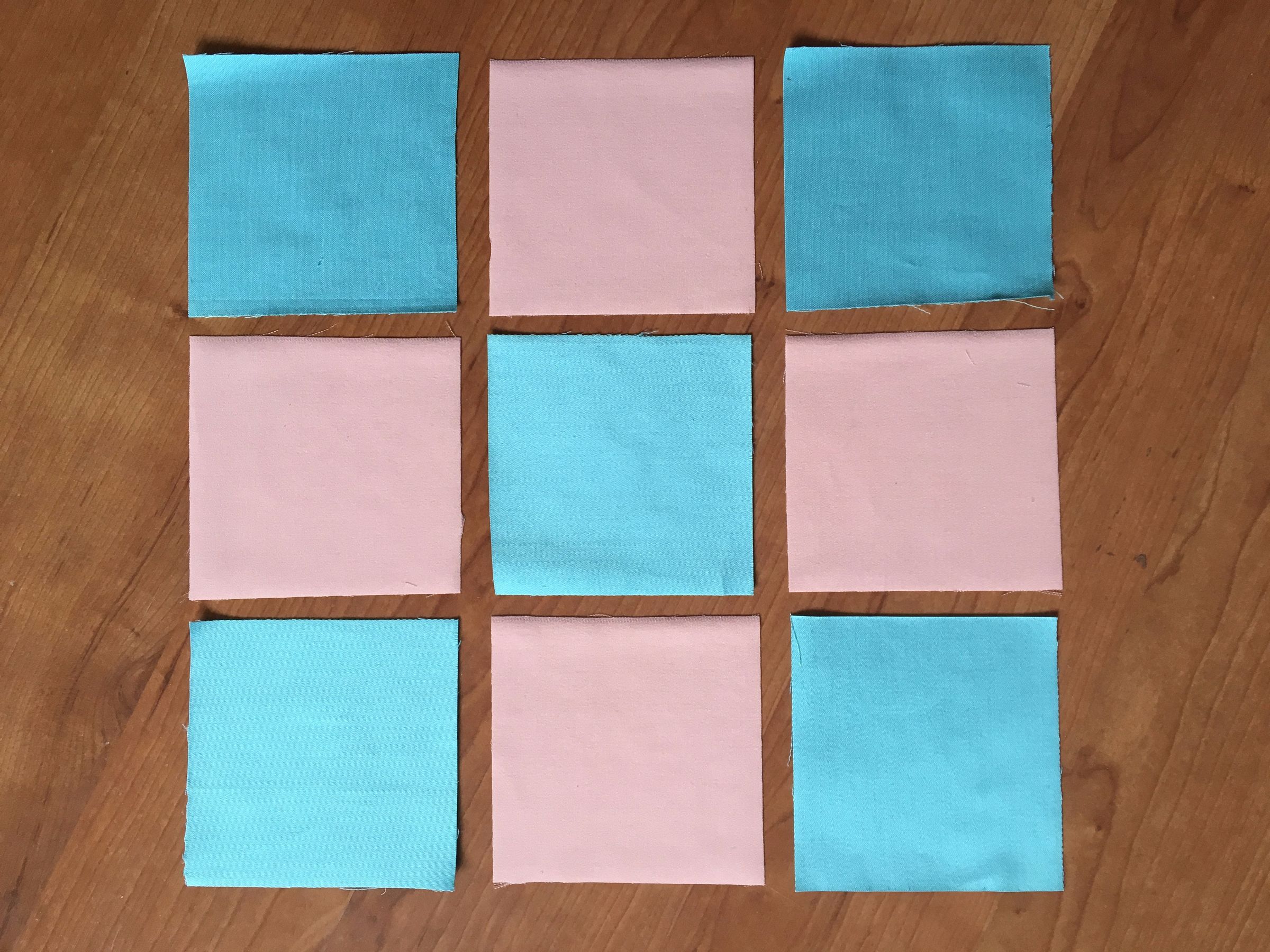 Simple 9-Square Patchwork Cushion Cover : 53 Steps (with Pictures ...