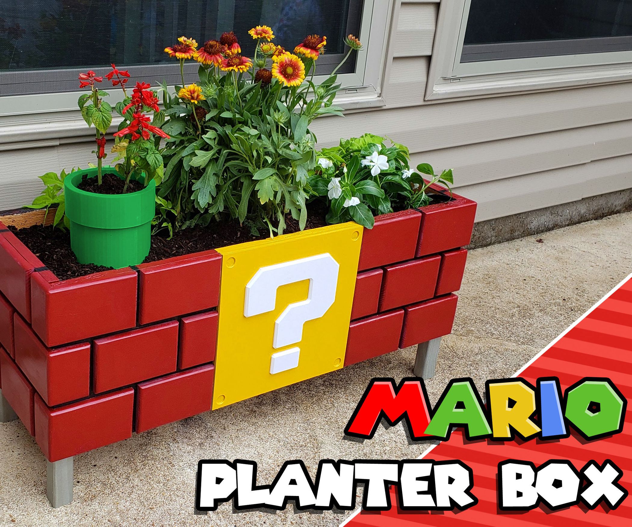 Mario Planter Box : 13 Steps (with Pictures) - Instructables