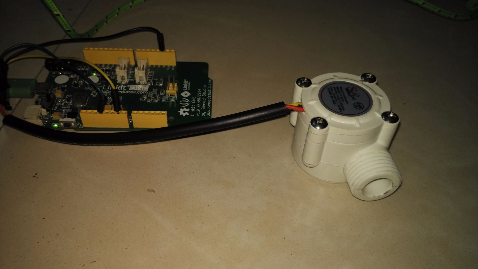 Flow Rate Measurement With Mediatek Linkit One Board : 3 Steps - Instructables