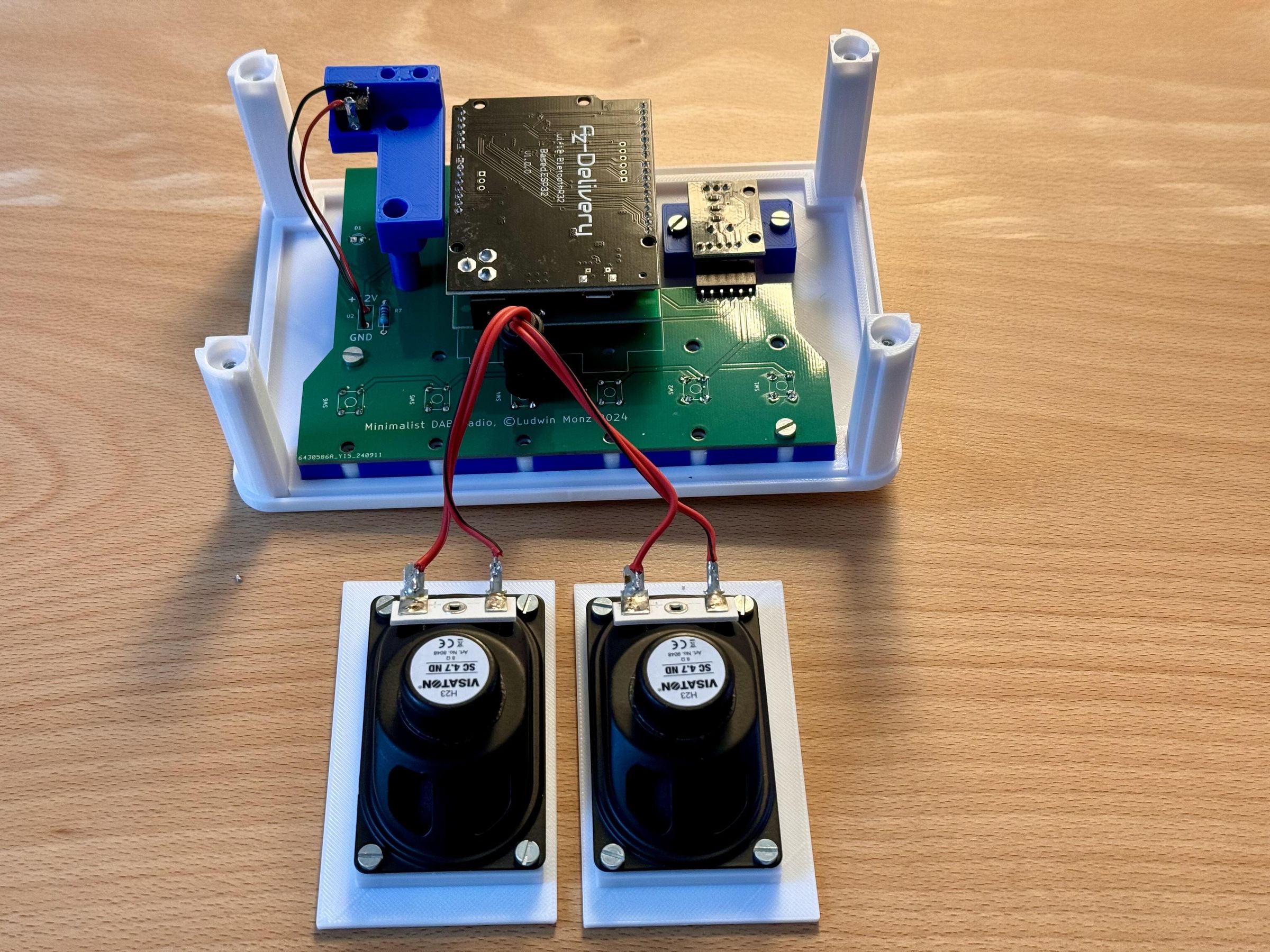 A Minimalistic DAB+ Digital Radio (not Only) for Visually Impaired. an ...