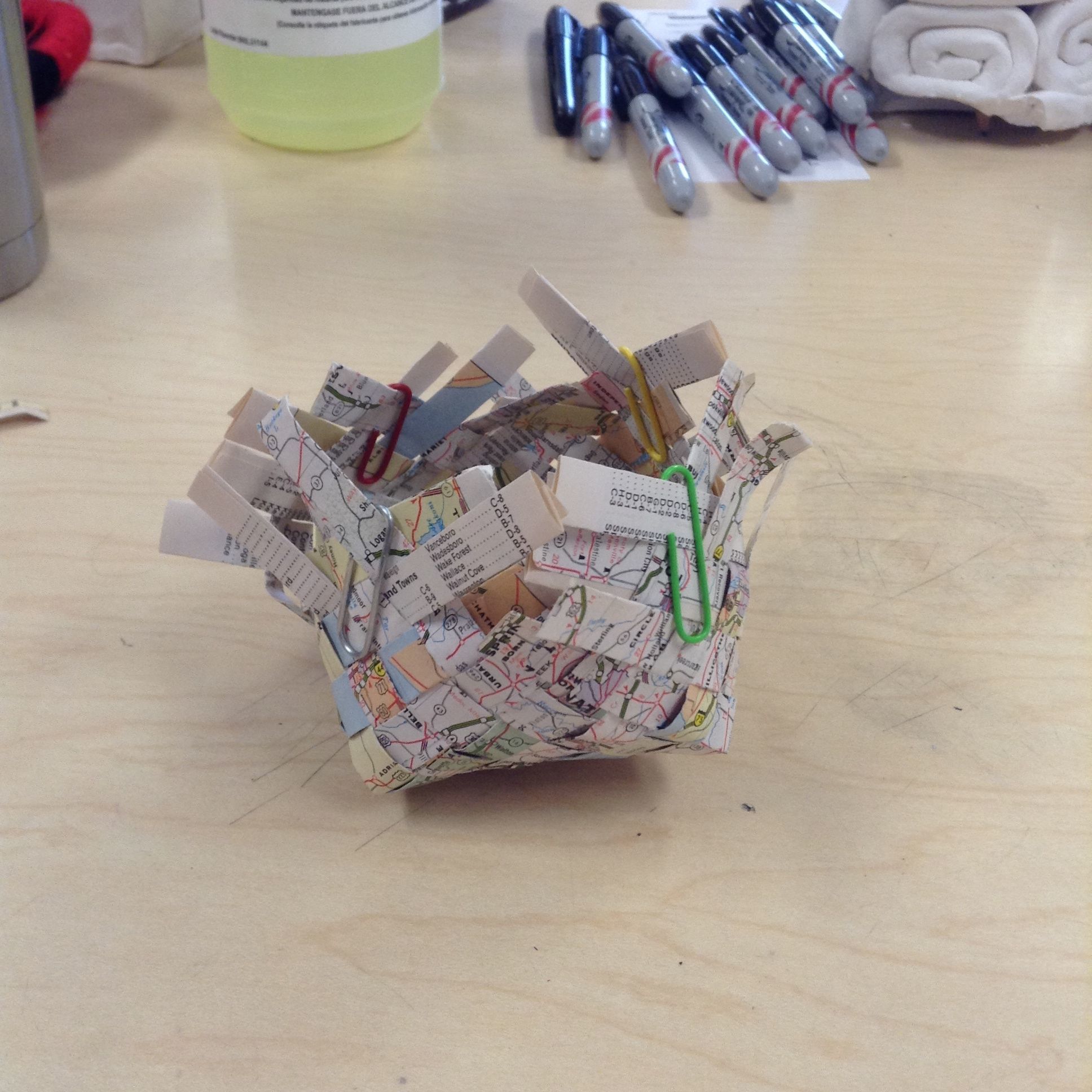 Plaited Paper Basket : 6 Steps - Instructables